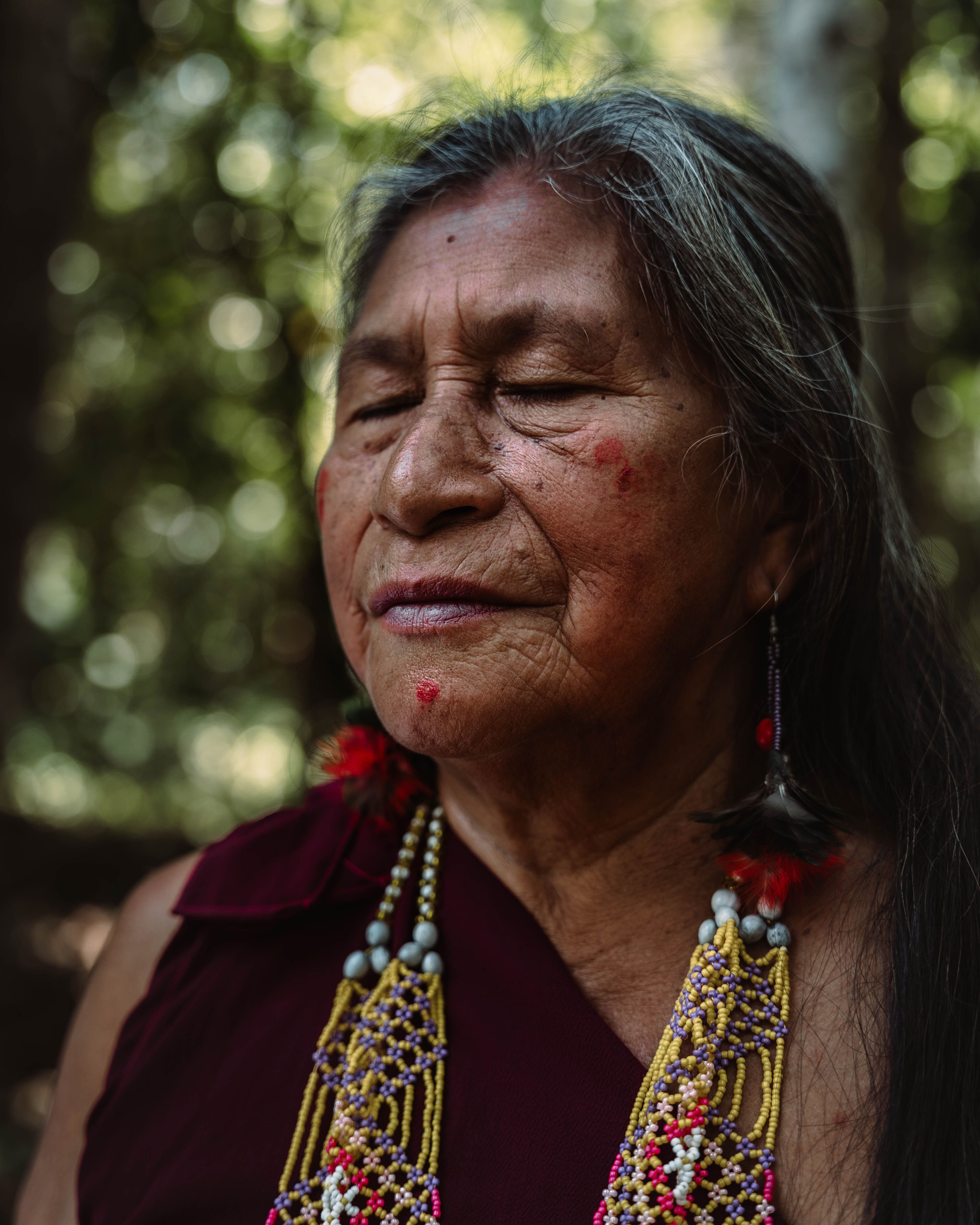 Mujer Awajún Nuwas · Foto de stock gratuita