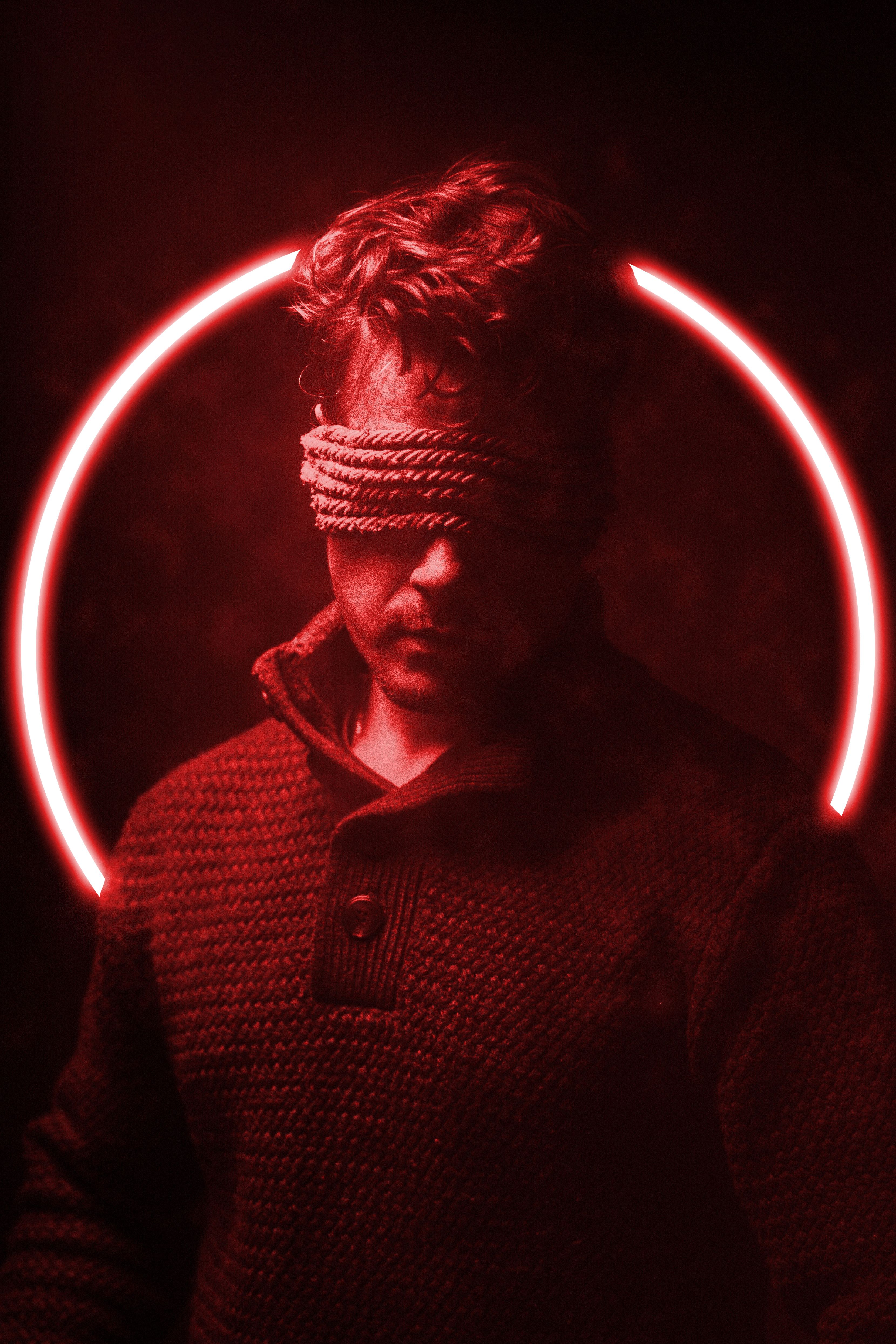 Man in Blindfold · Free Stock Photo