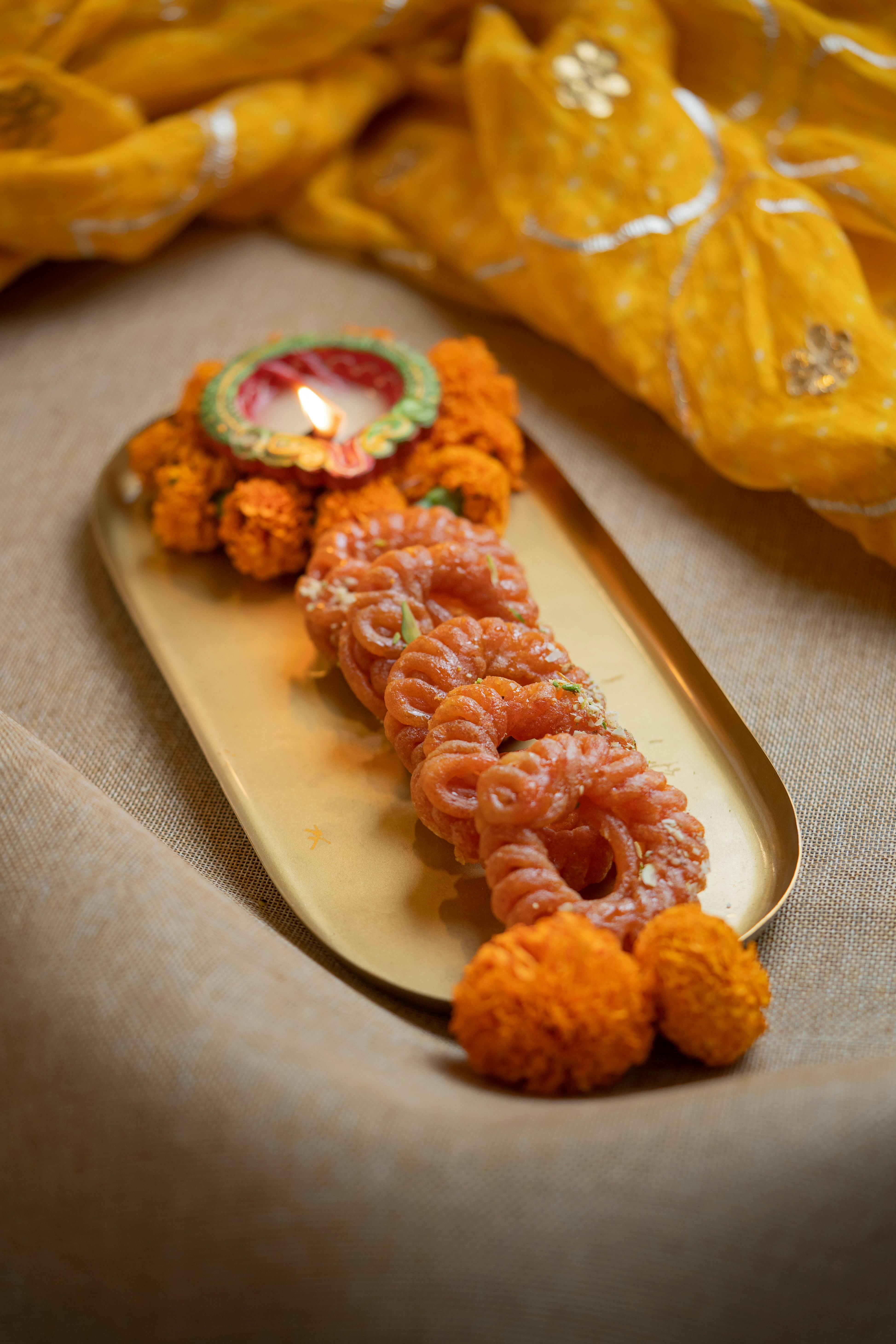 Traditional Indian Sweets Imrati · Free Stock Photo