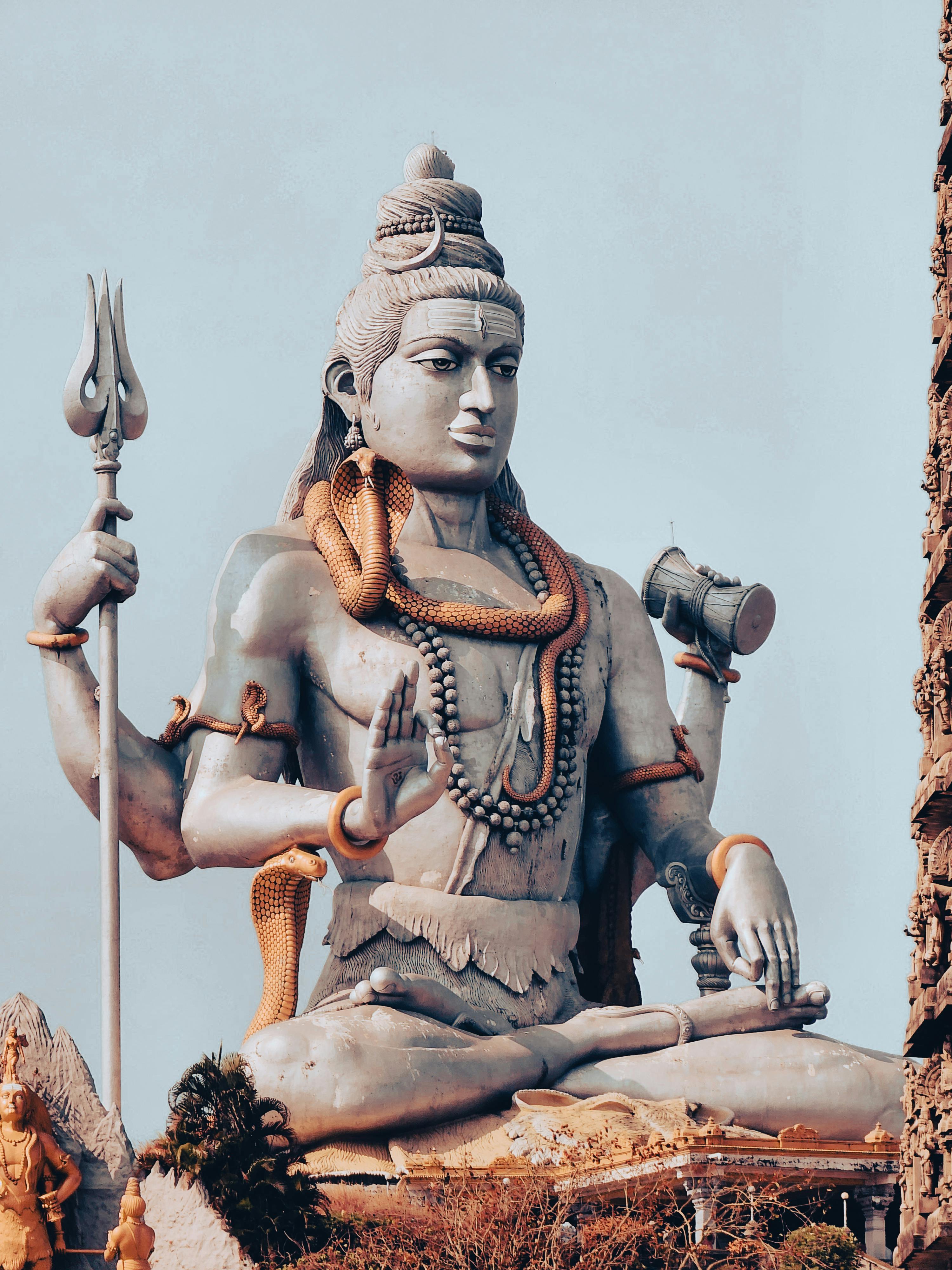 Image Of Lord Shiva With Snakes Around His Neck Photos, Download The ...