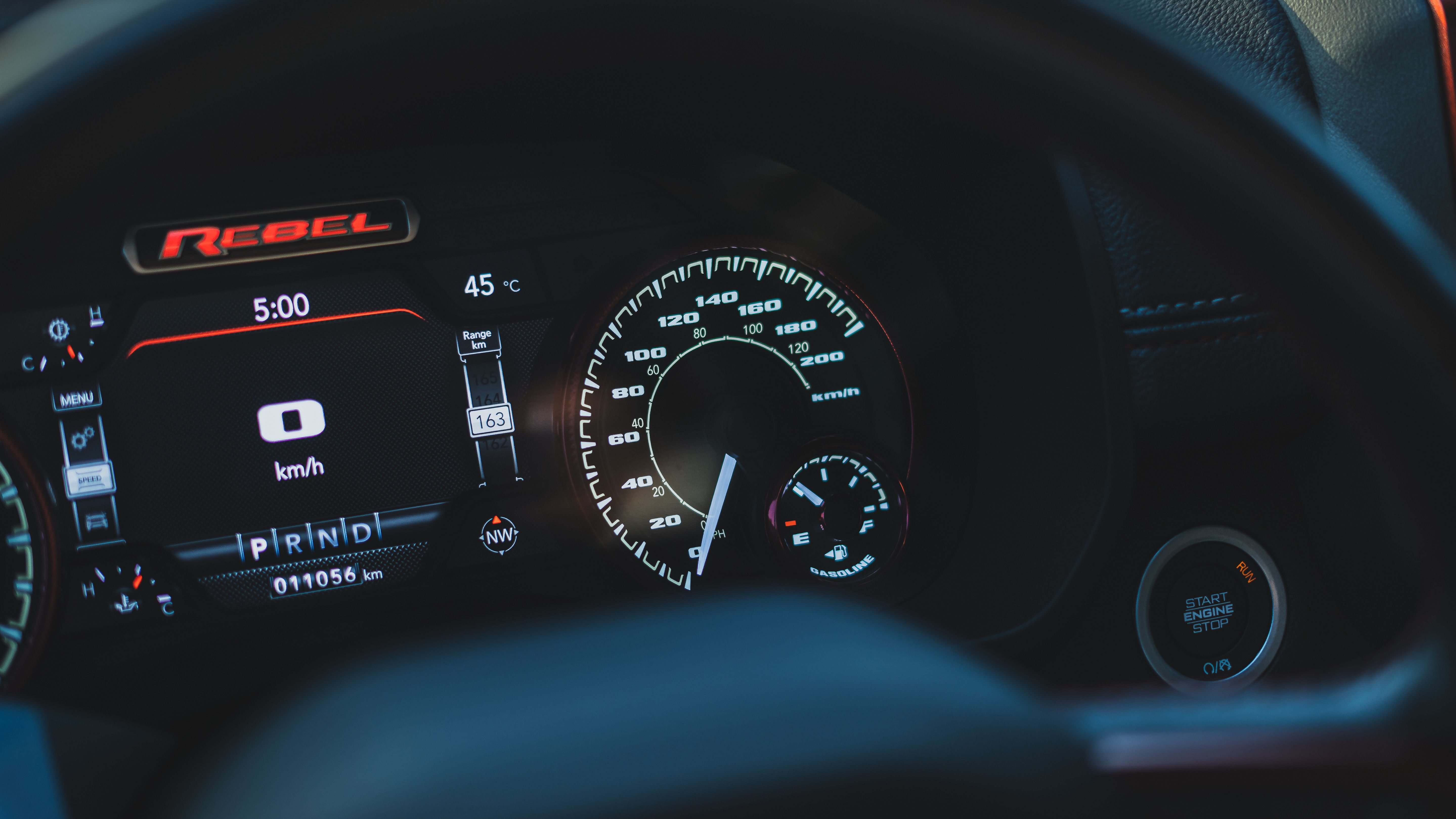 Speedometer in Car · Free Stock Photo