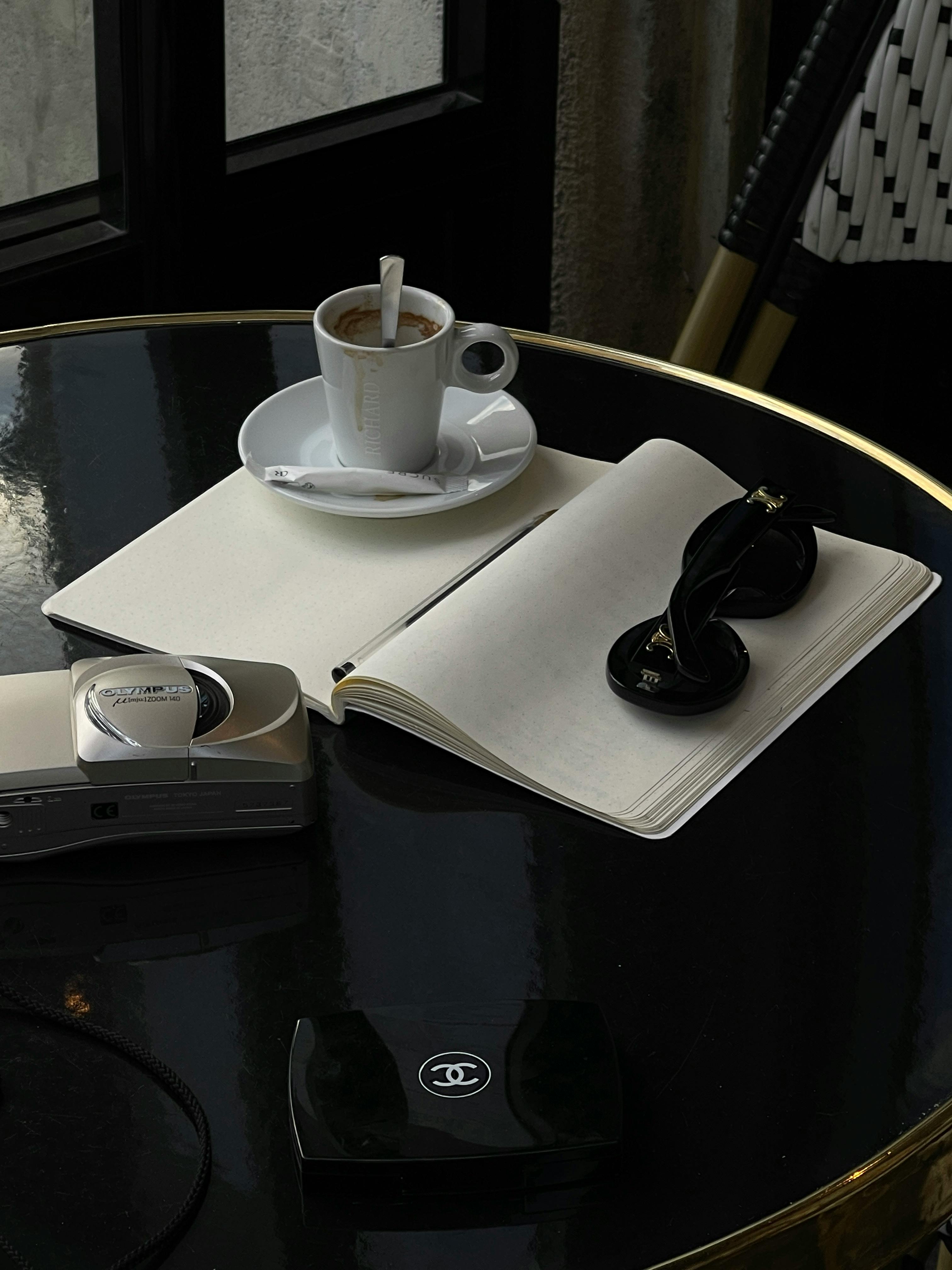 Paper Notebook and Pen on Table · Free Stock Photo