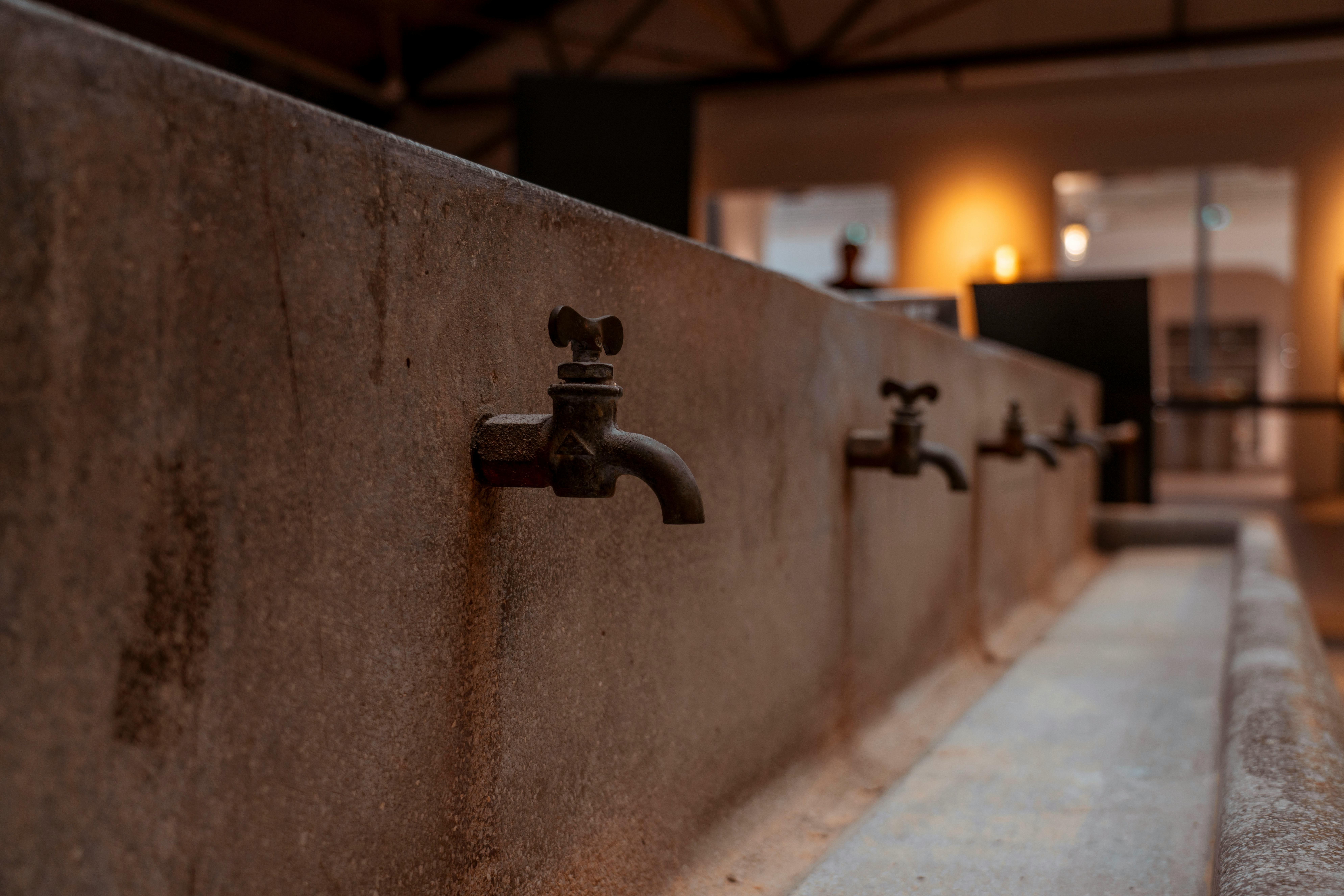 Old Taps in a Staff Washroom of Taipei Railway Workshop Museum · Free ...
