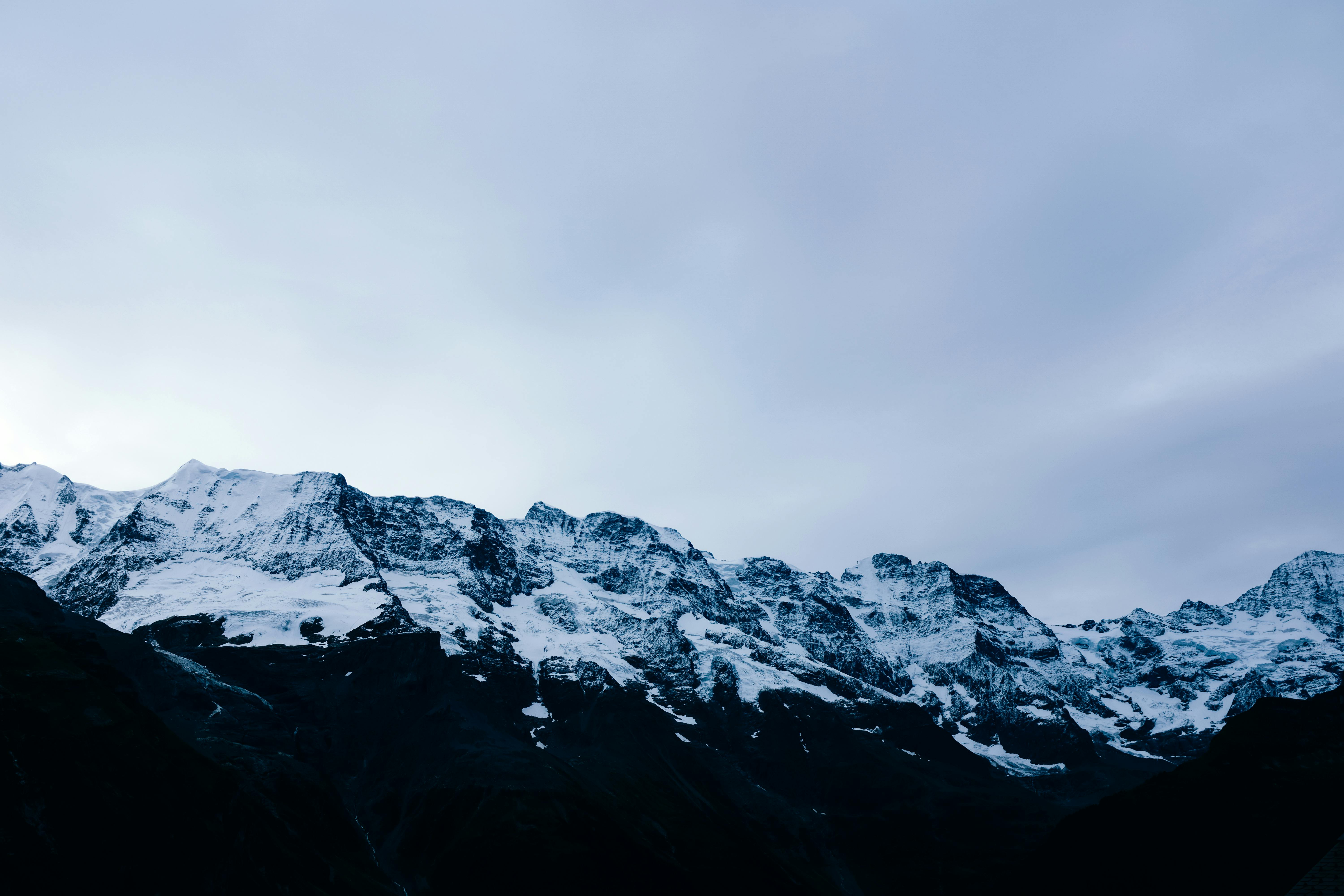 Snow-covered Mountain · Free Stock Photo