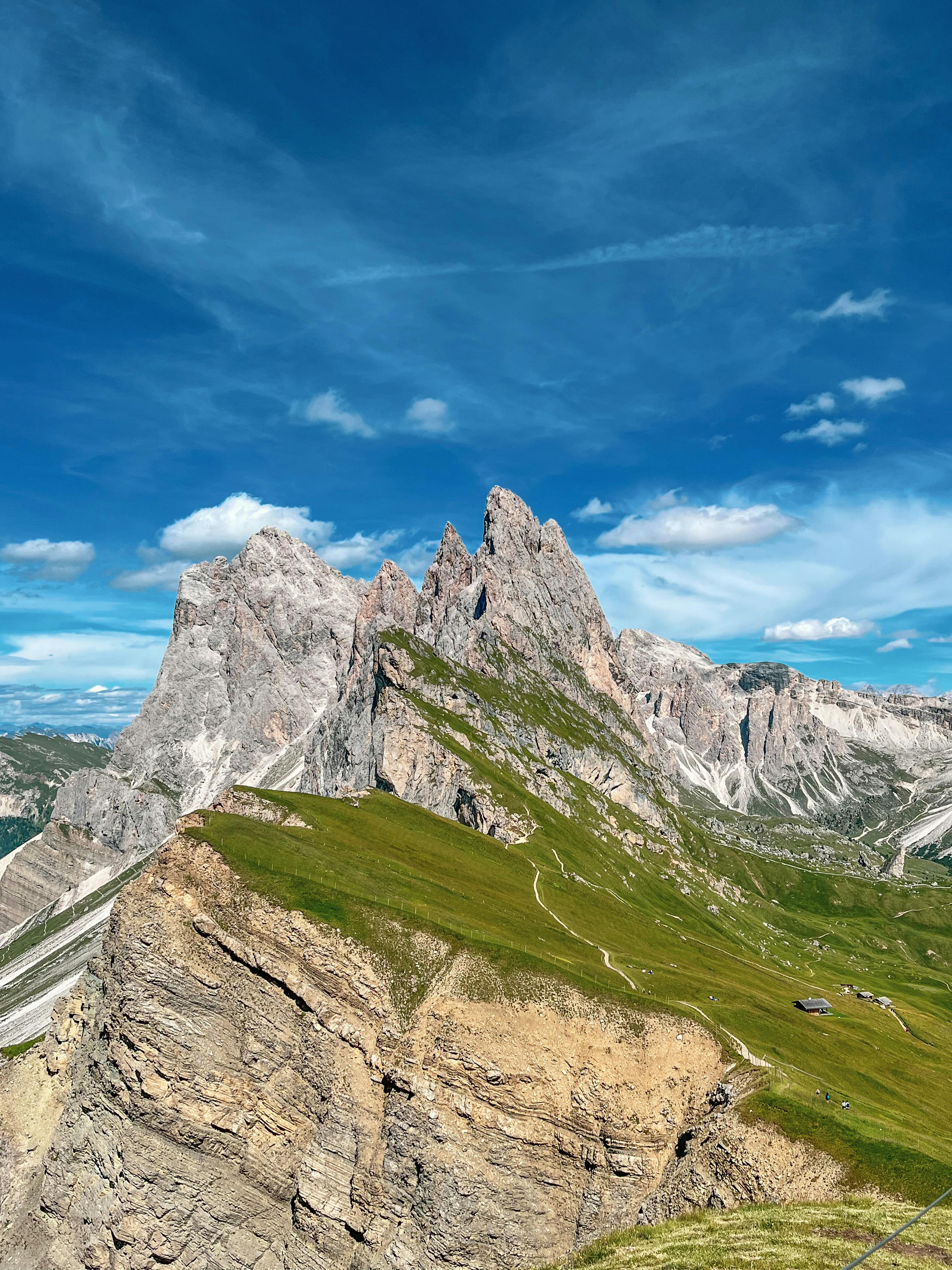 View of Seceda in Dolomites, Italy · Free Stock Photo