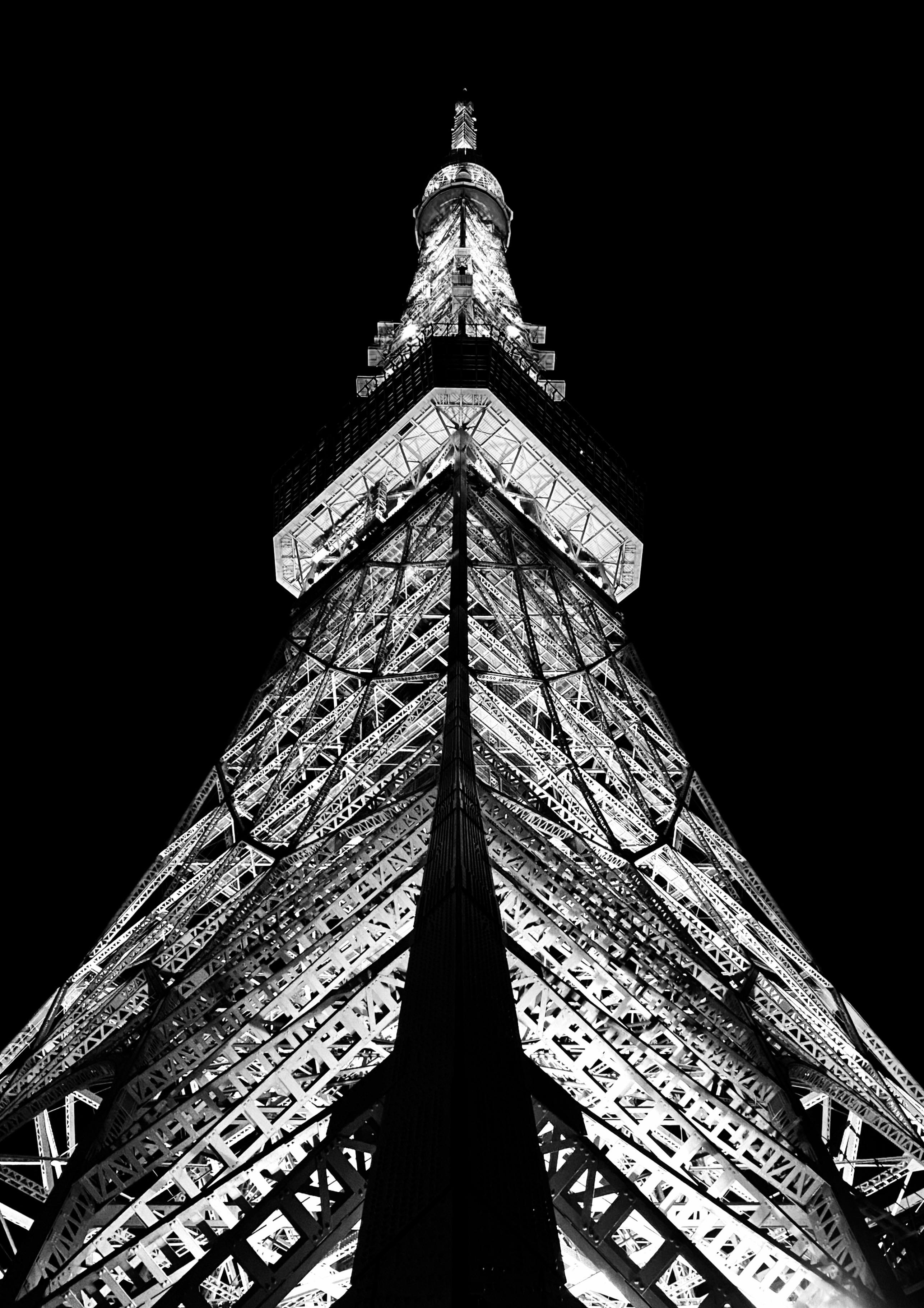 Bottom View of Tokyo Tower · Free Stock Photo