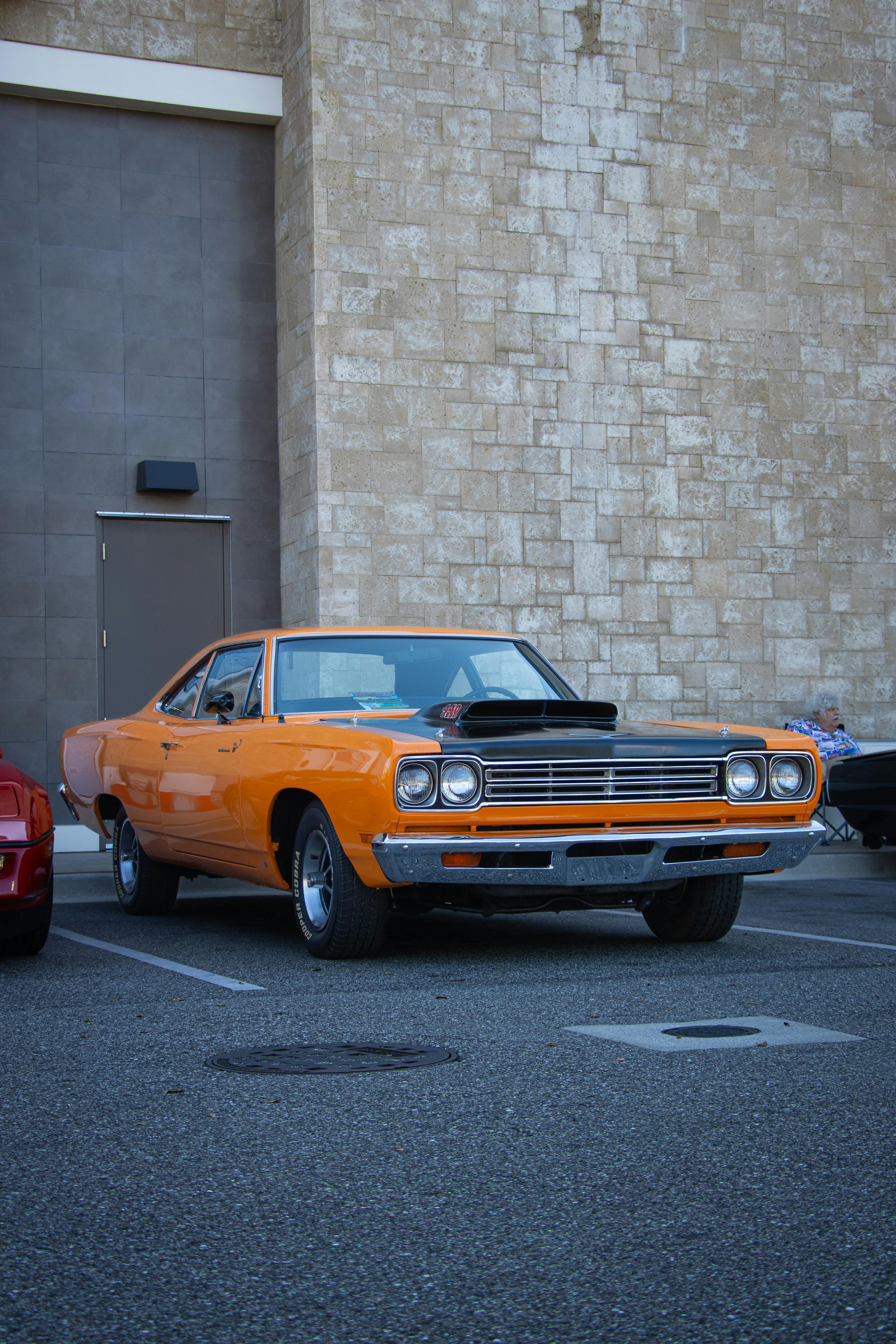 Orange Plymouth Road Runner · Free Stock Photo