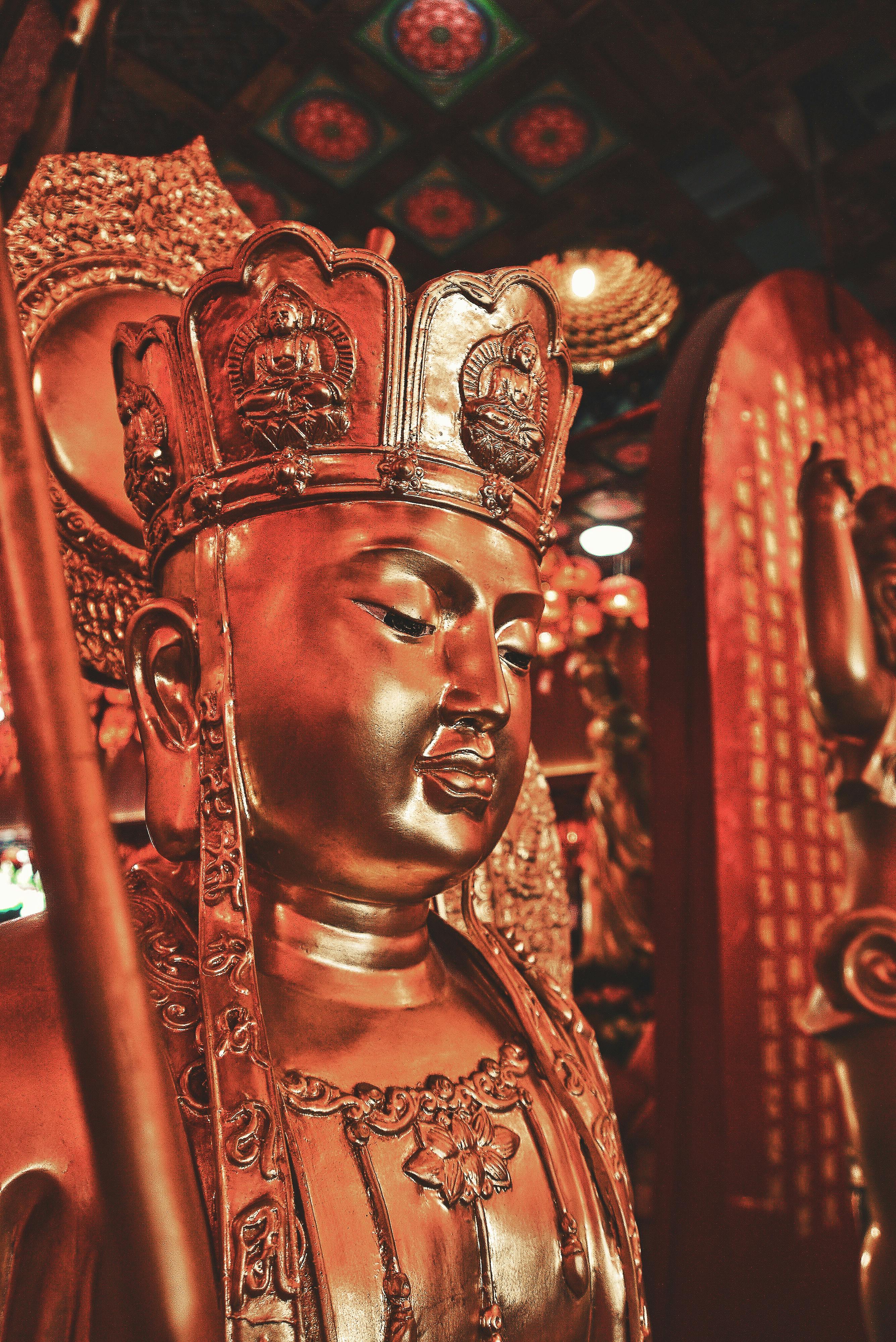 Statues of Buddhist Deities · Free Stock Photo