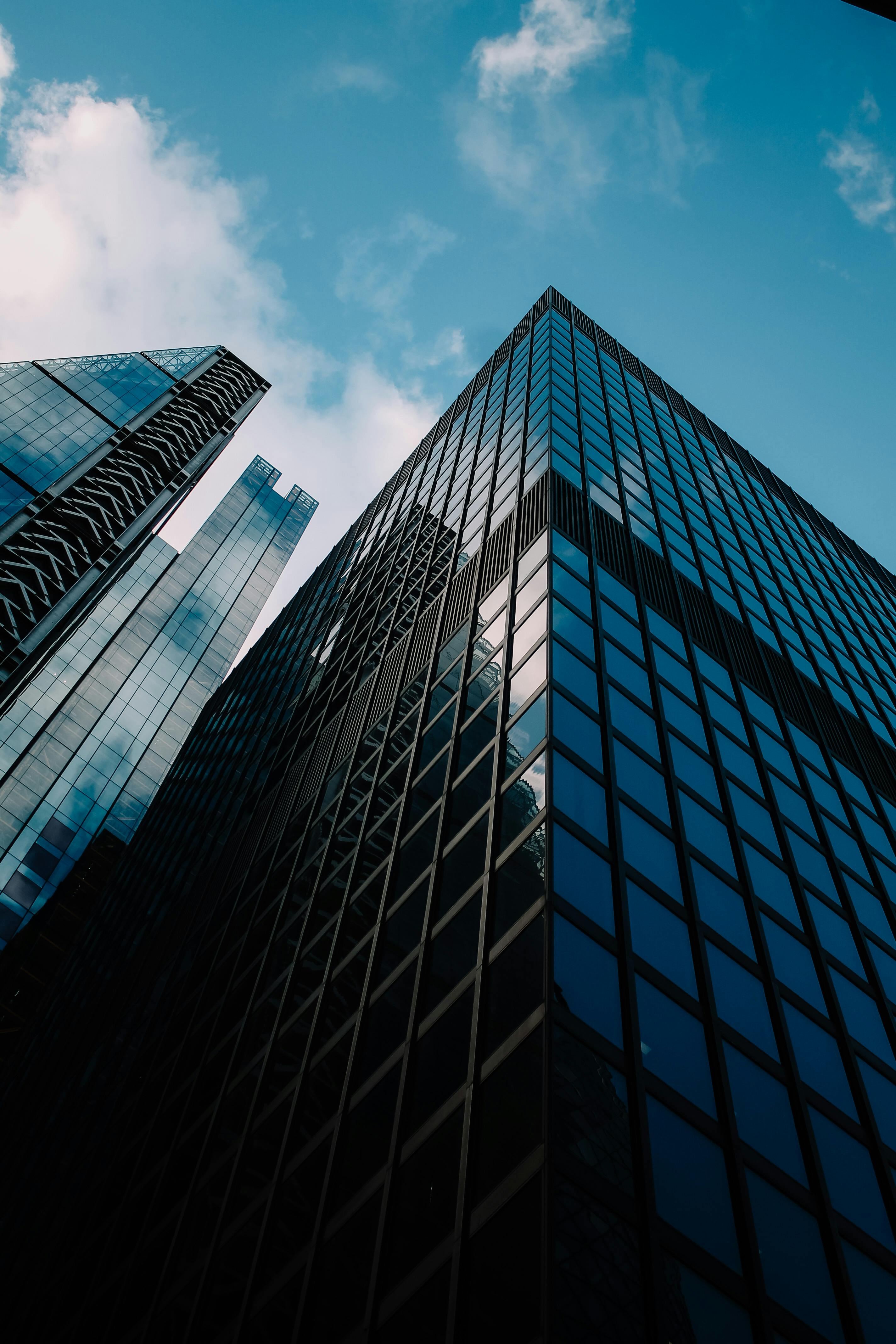 Clear Glass Building · Free Stock Photo