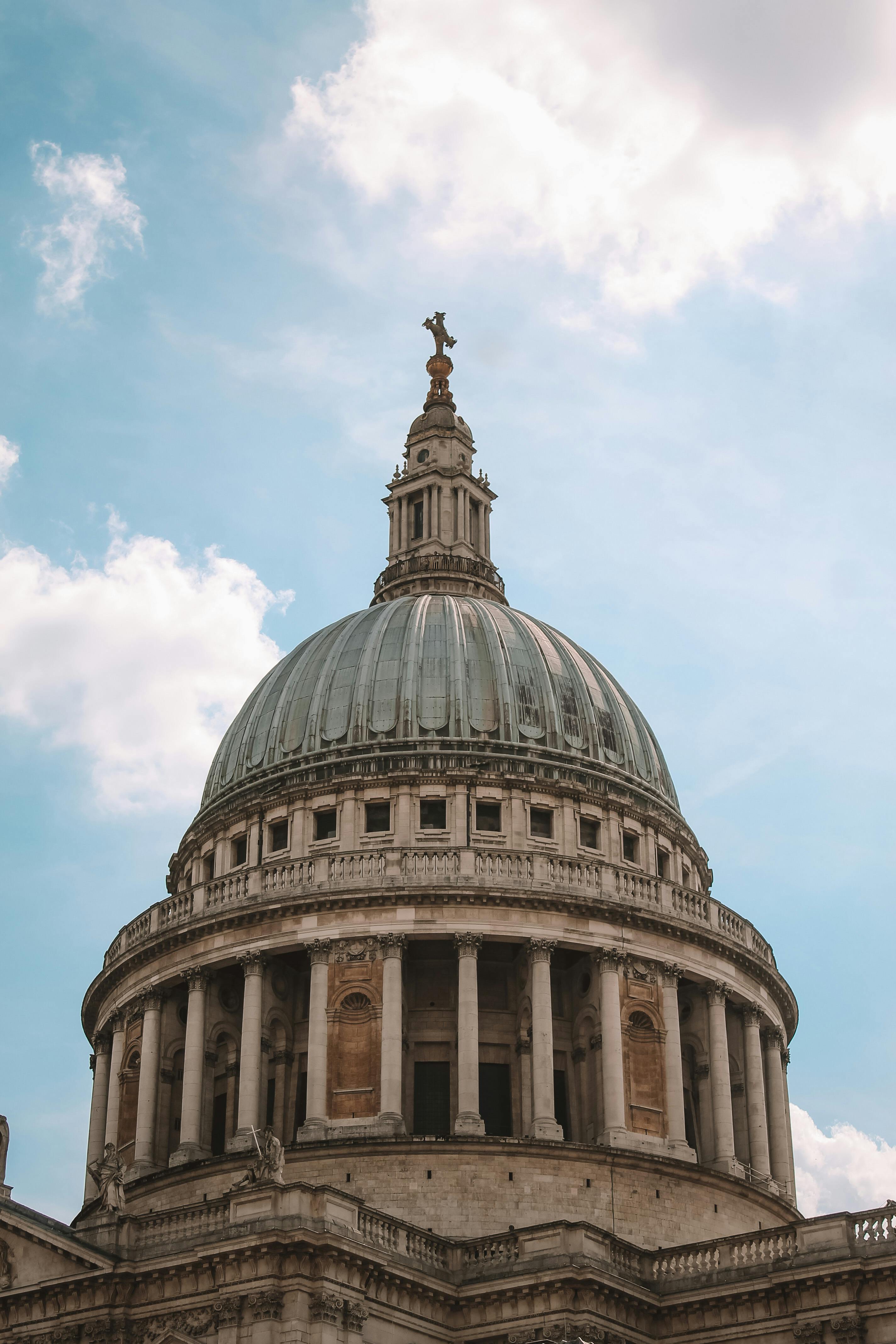 Dome of St Pauls Cathedral Build in English Baroque Style · Free Stock ...