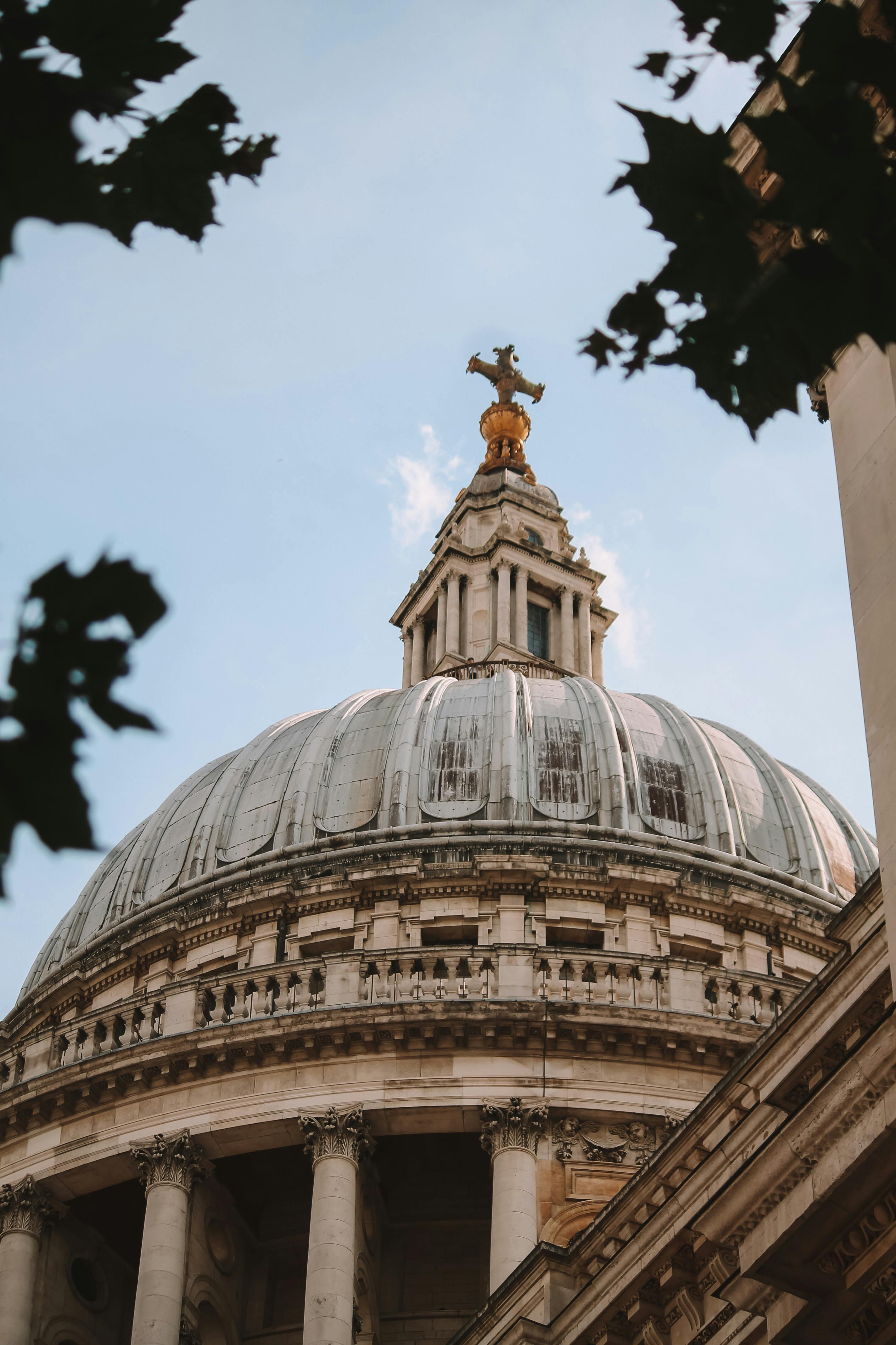Dome of St Pauls Cathedral Build in English Baroque Style · Free Stock ...