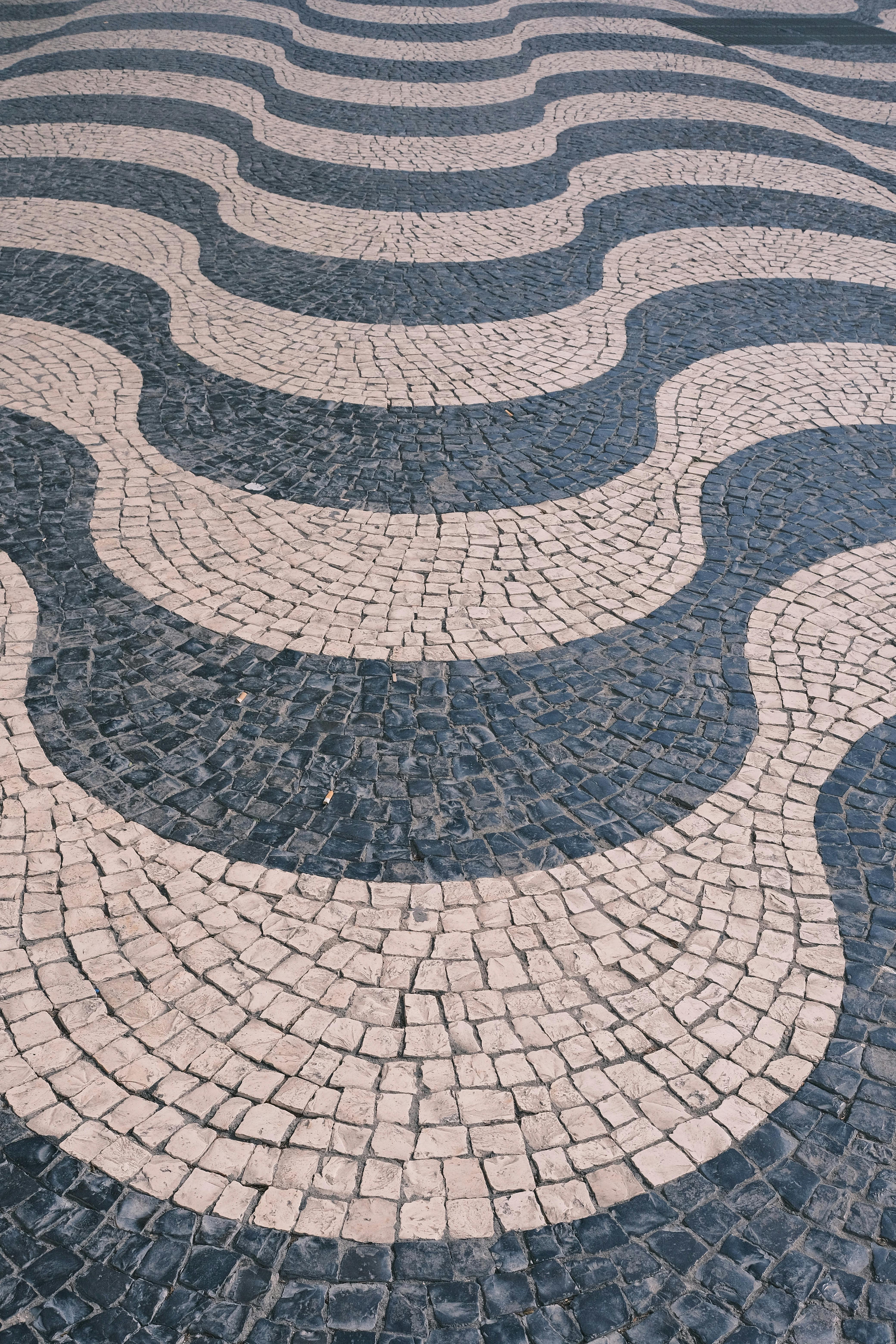 A Pavement with a Pattern · Free Stock Photo