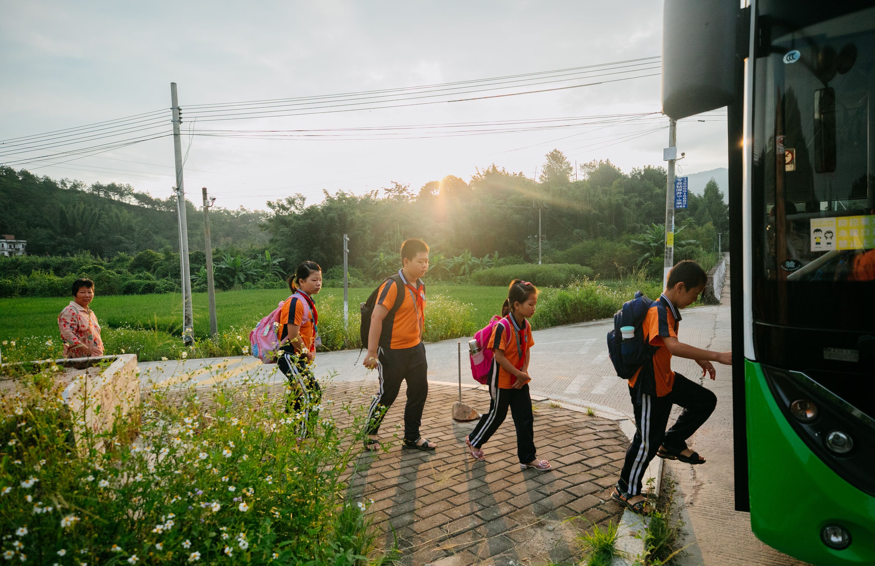 Group of Teenager School Students Travelling on a Bus · Free Stock Photo