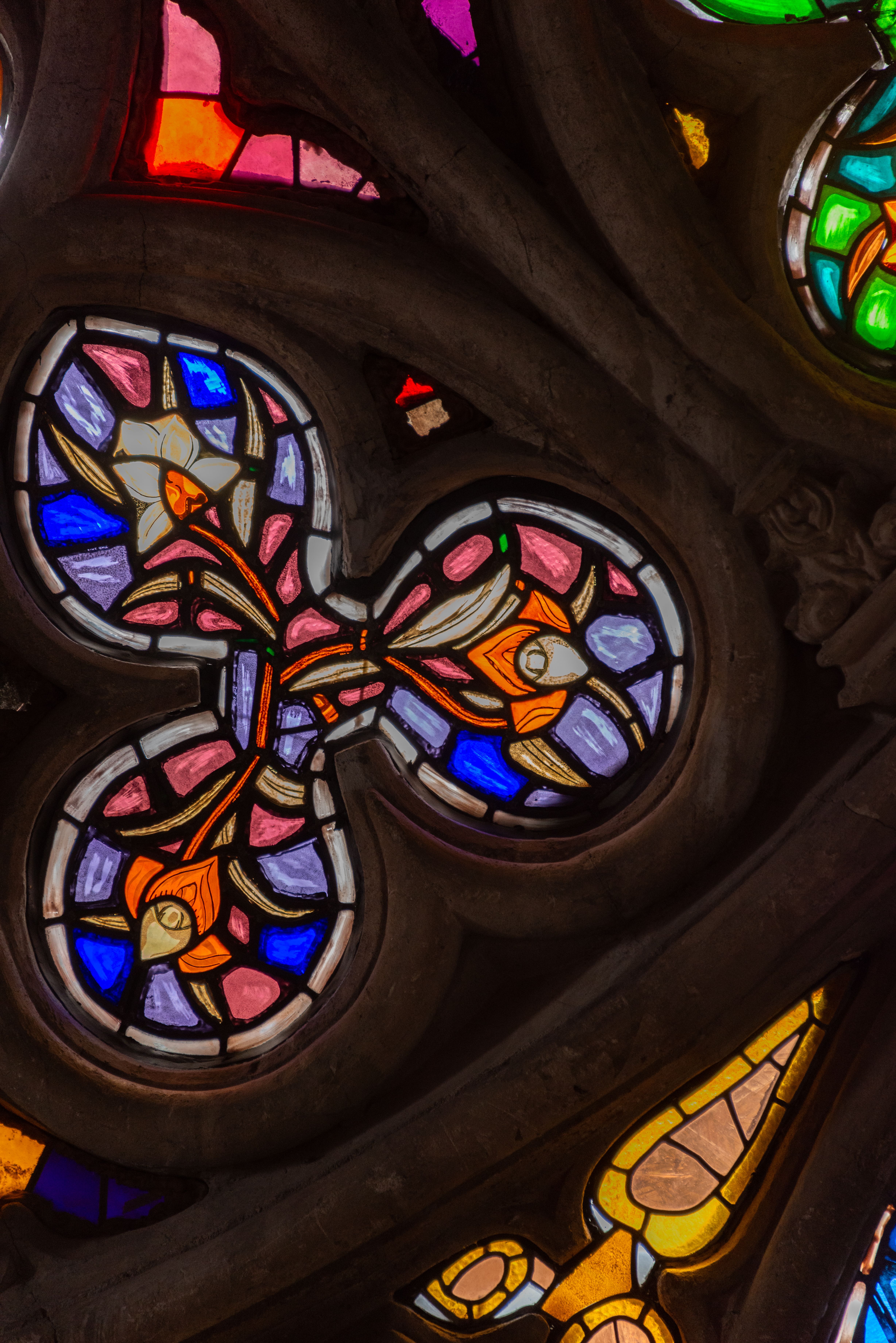 Colorful Stained Glass · Free Stock Photo