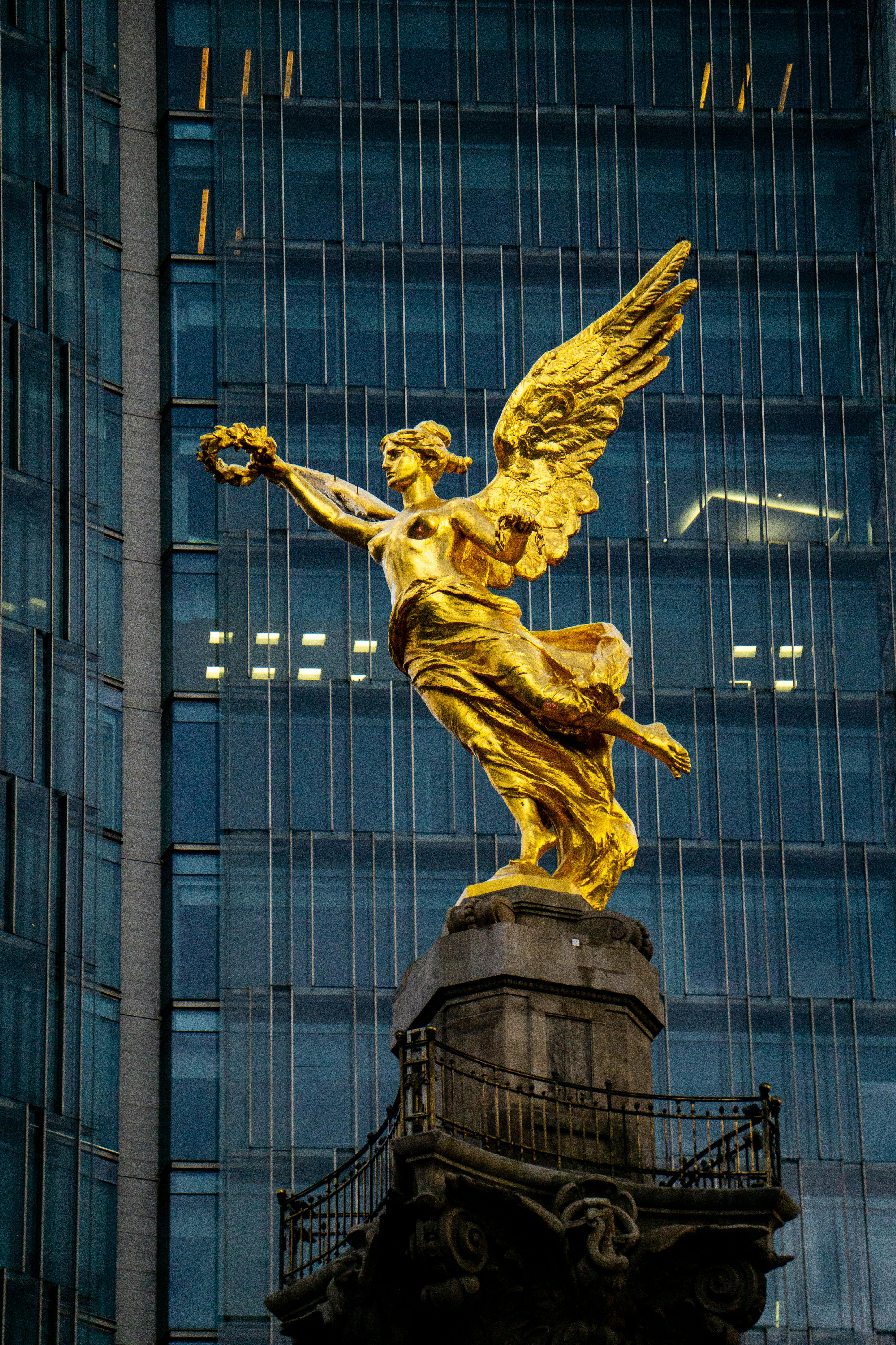 Golden Inca Warrior Statue in Cuzco · Free Stock Photo