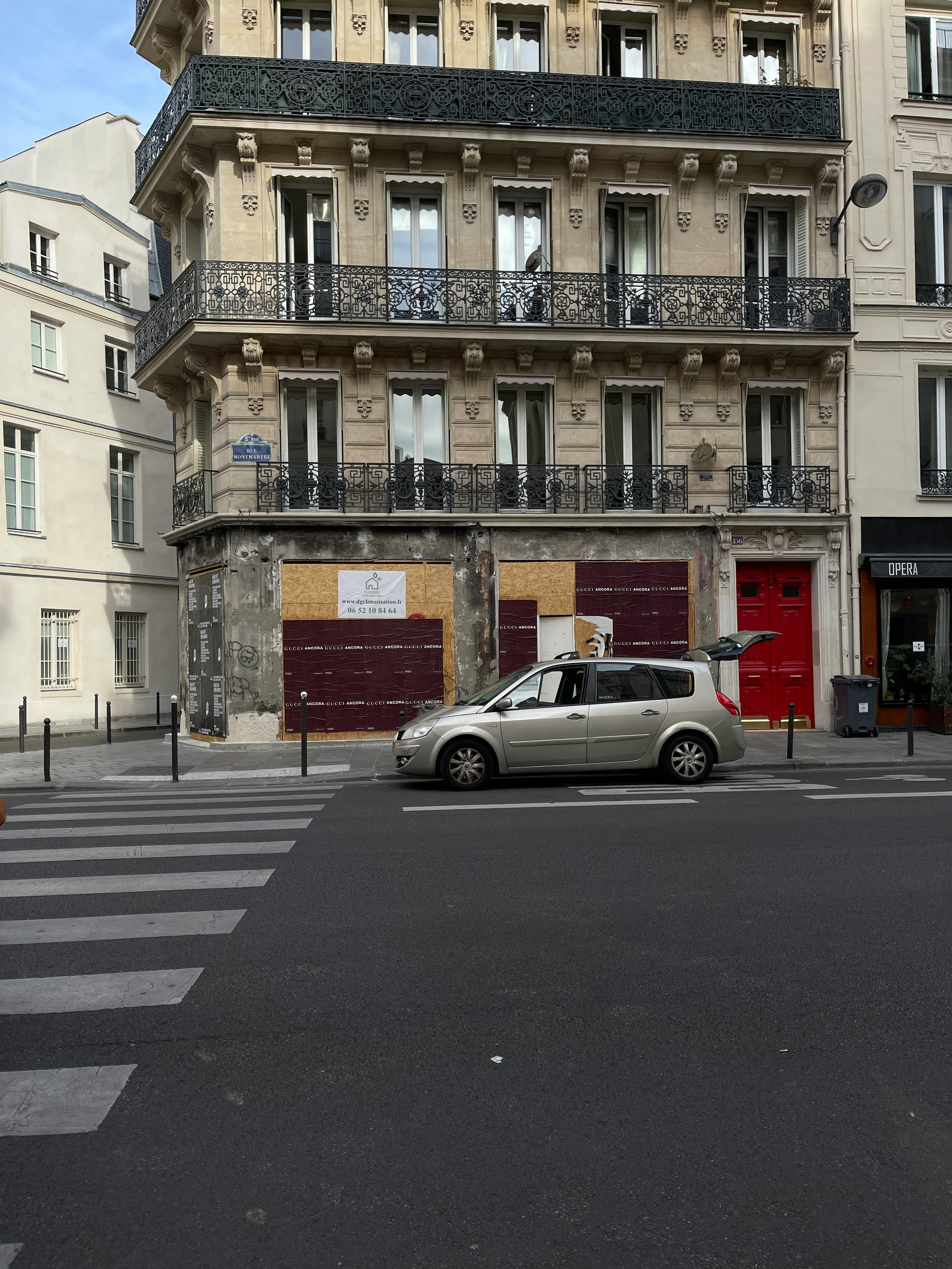 Car Parked by Crosswalk near Building · Free Stock Photo