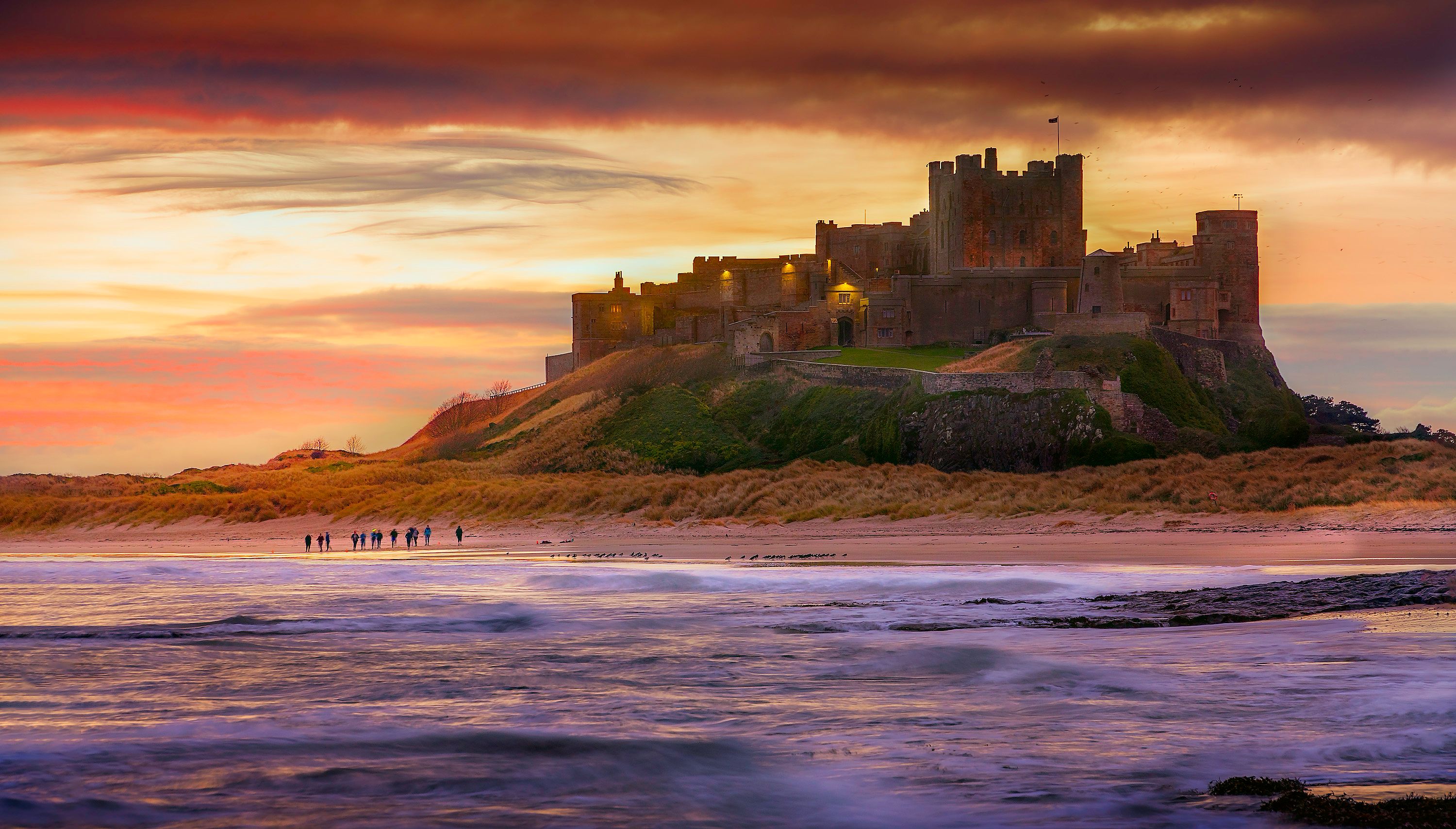 Bamburgh Castle Logo Bamburgh Castle | Visit Bamburgh, Northumberland.