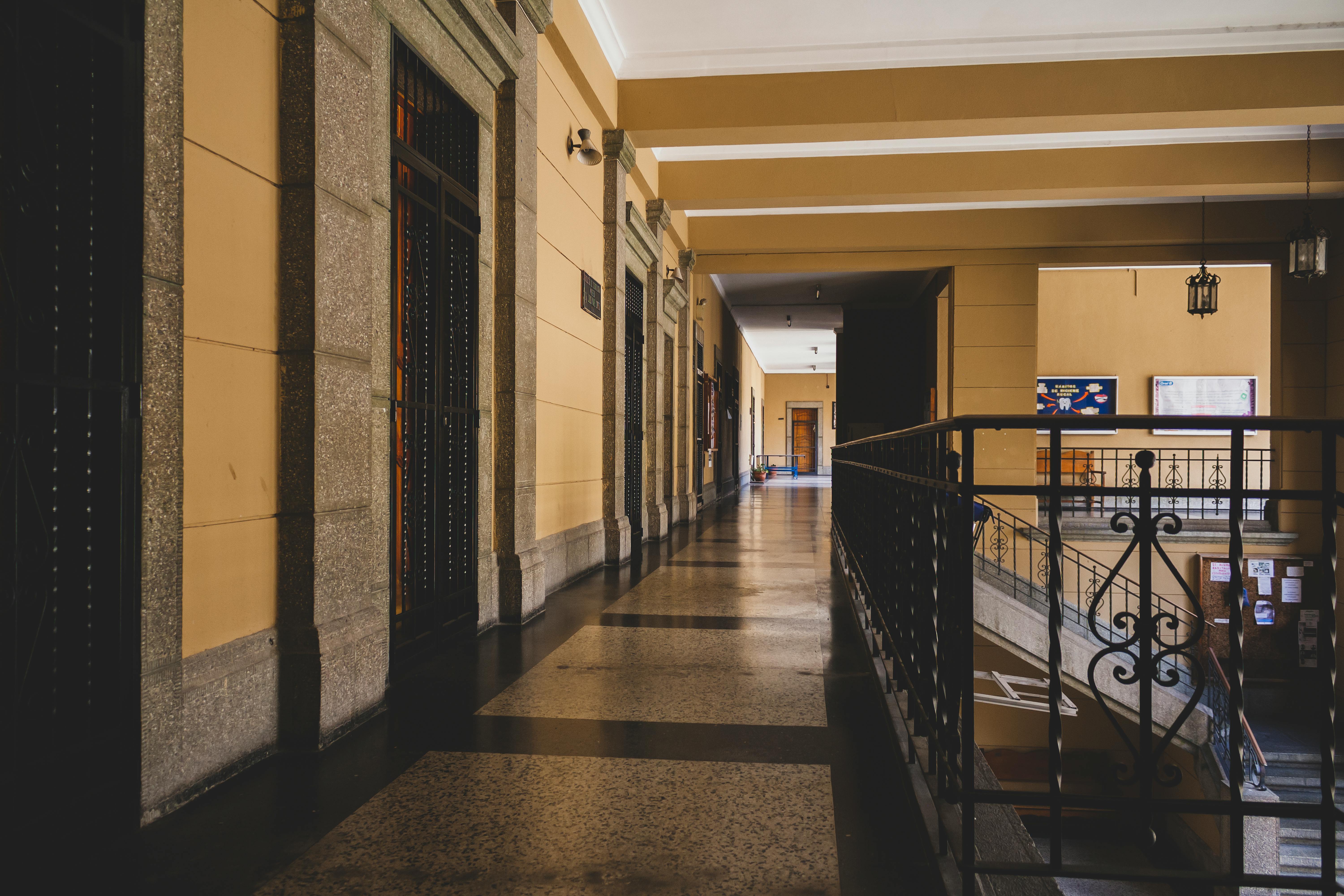 Covered Walkway and Staircase · Free Stock Photo