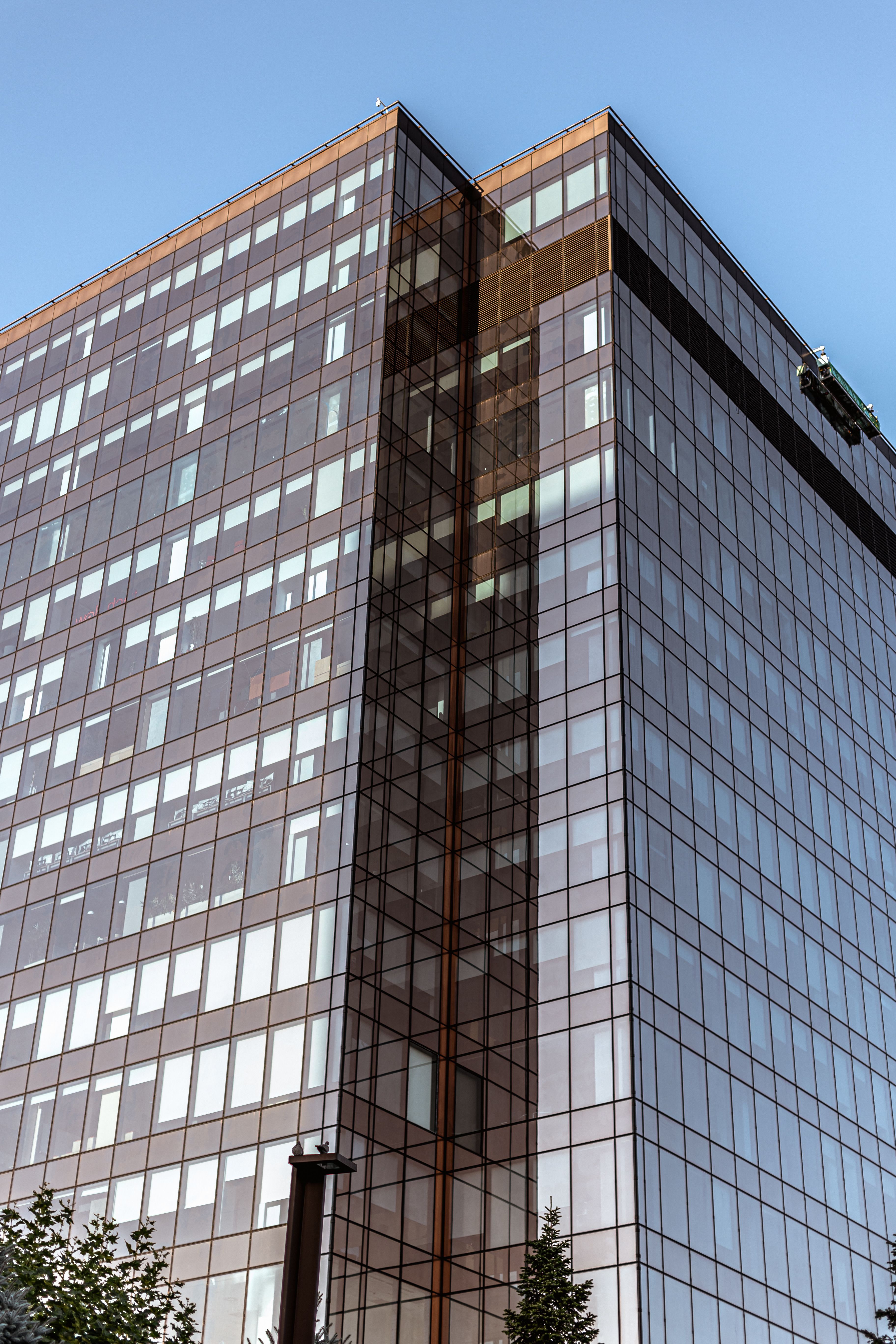 Corner of Office Building · Free Stock Photo