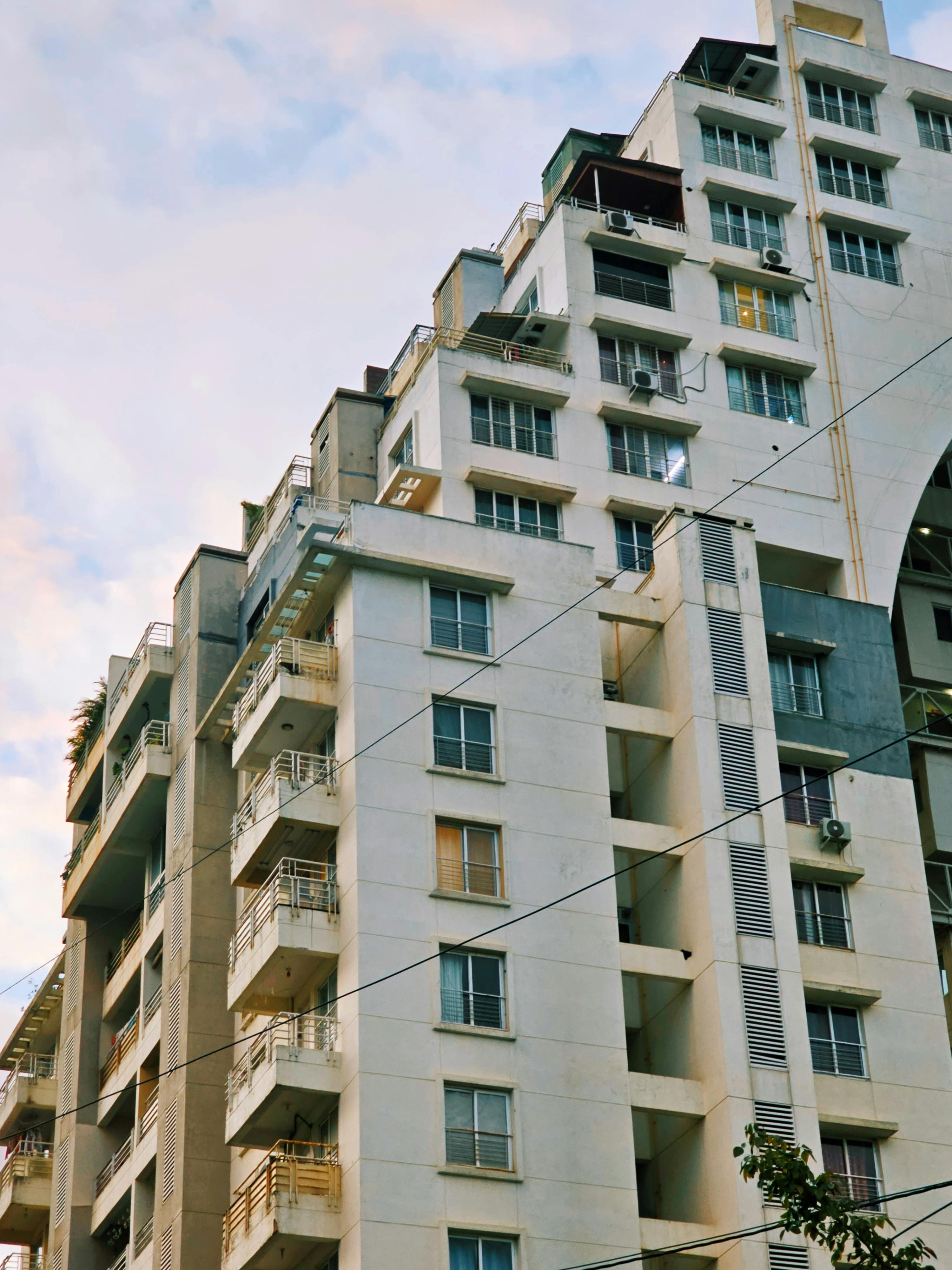Wall of Building with Apartments · Free Stock Photo