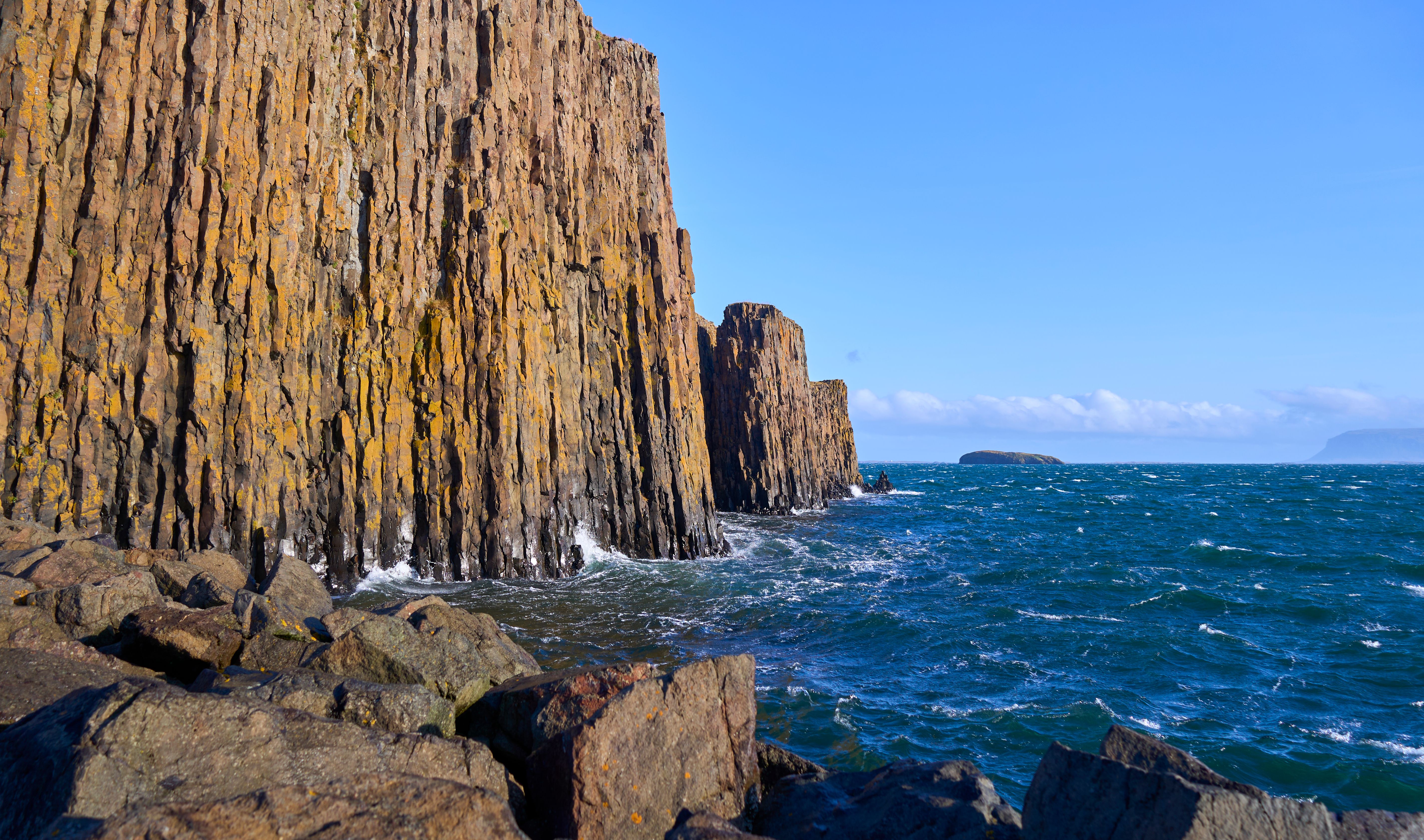 Basalt Cliff of Stykkisholmur · Free Stock Photo