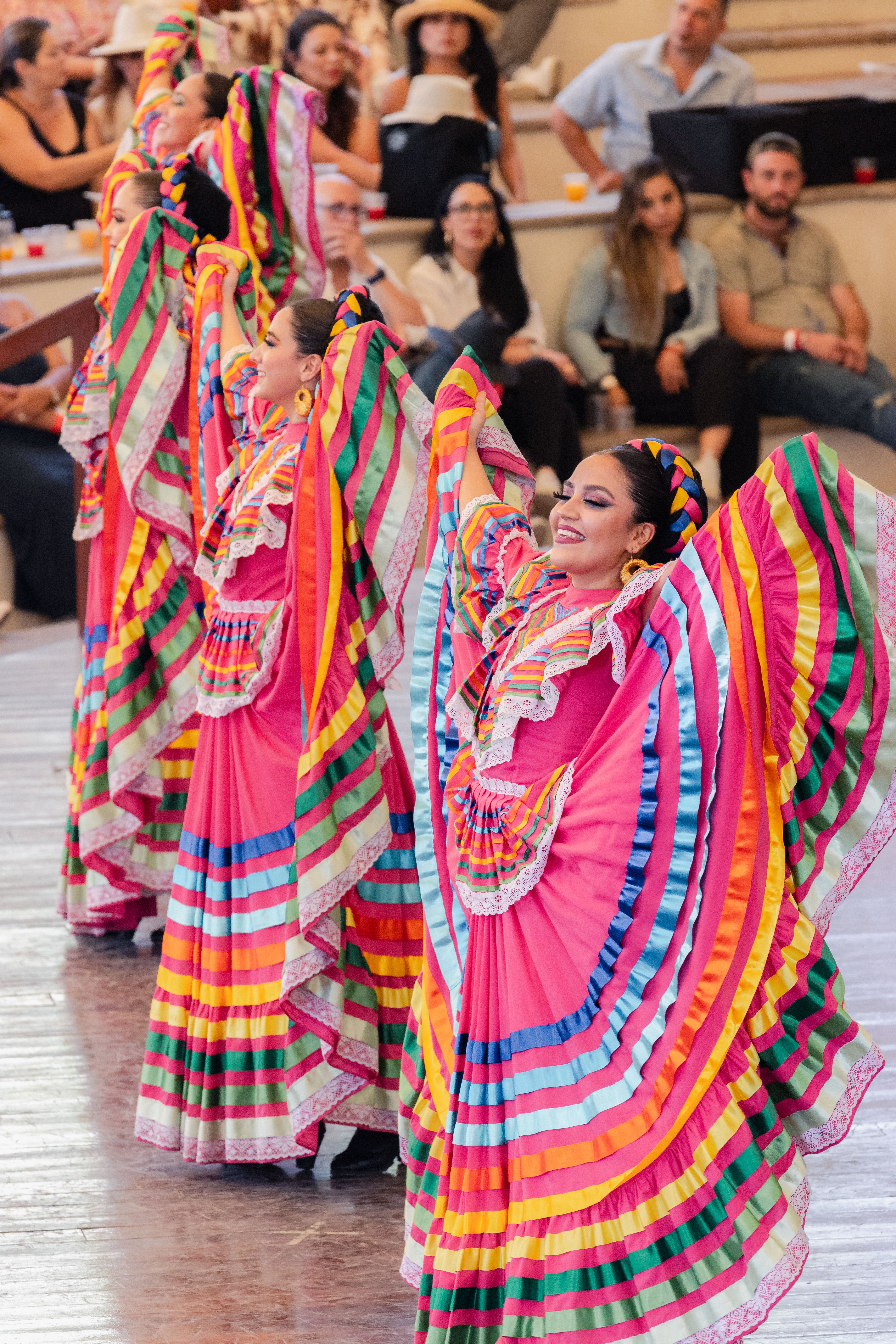 Woman Dancing During Traditional Mexican Festival · Free Stock Photo