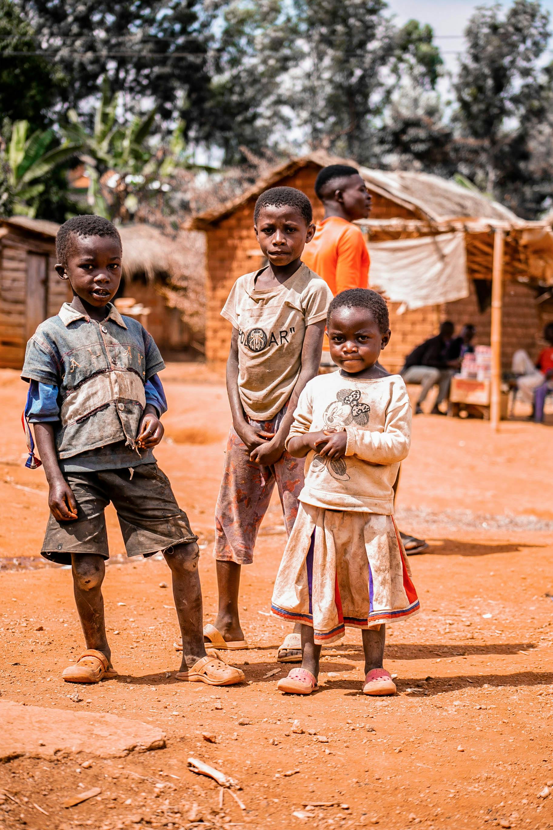 Children in Village · Free Stock Photo
