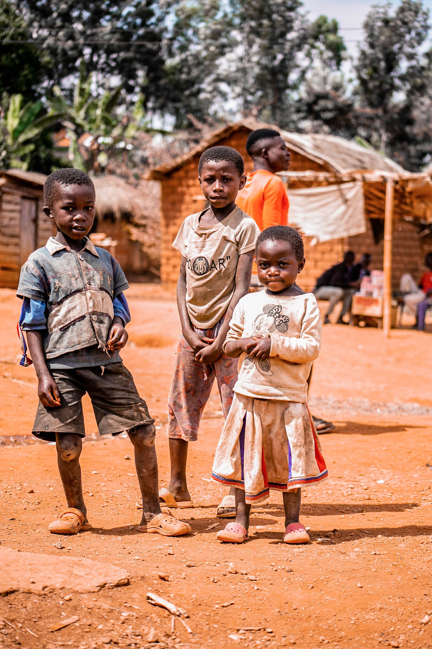 Children in Village · Free Stock Photo