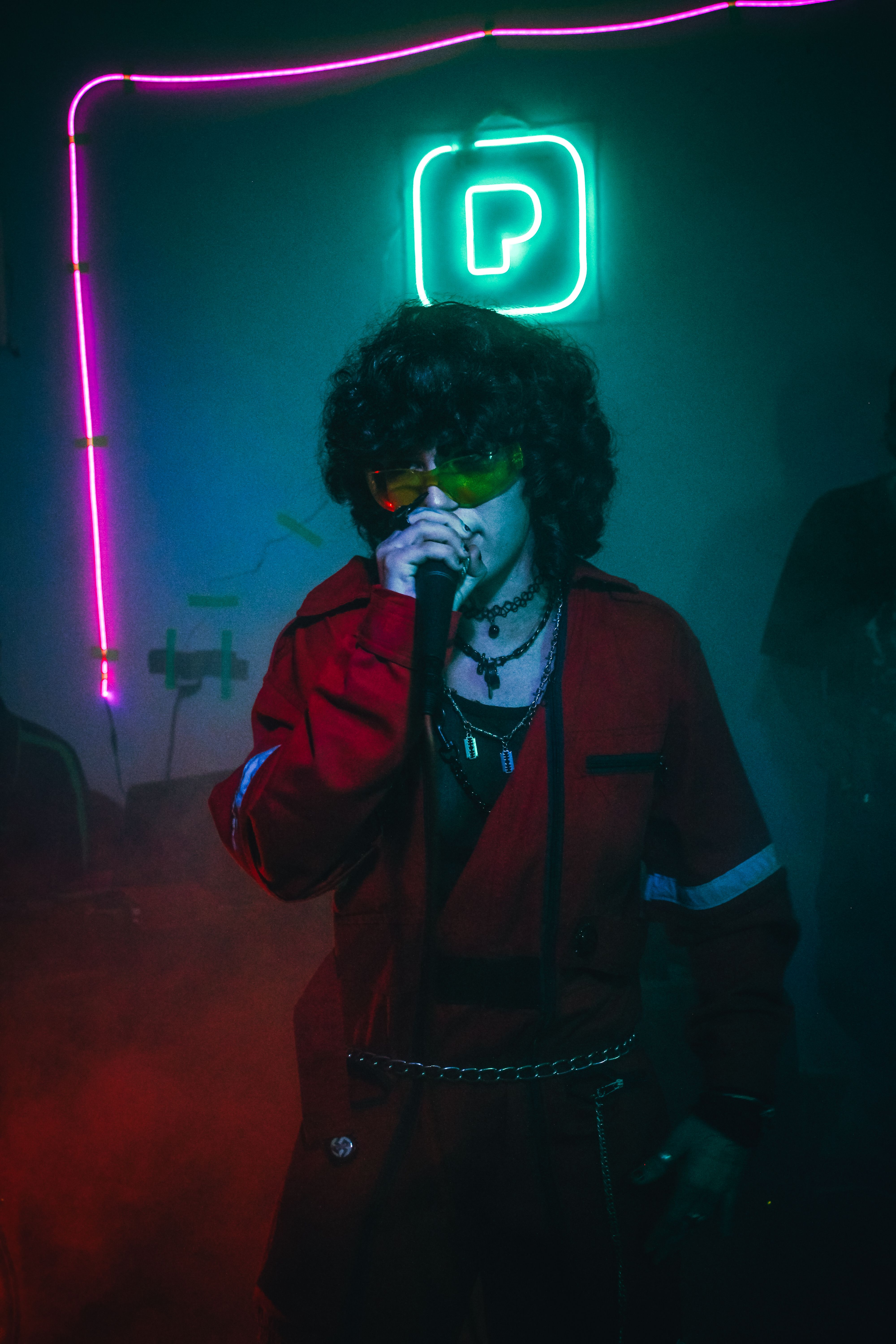 Lights over Dancing Woman · Free Stock Photo