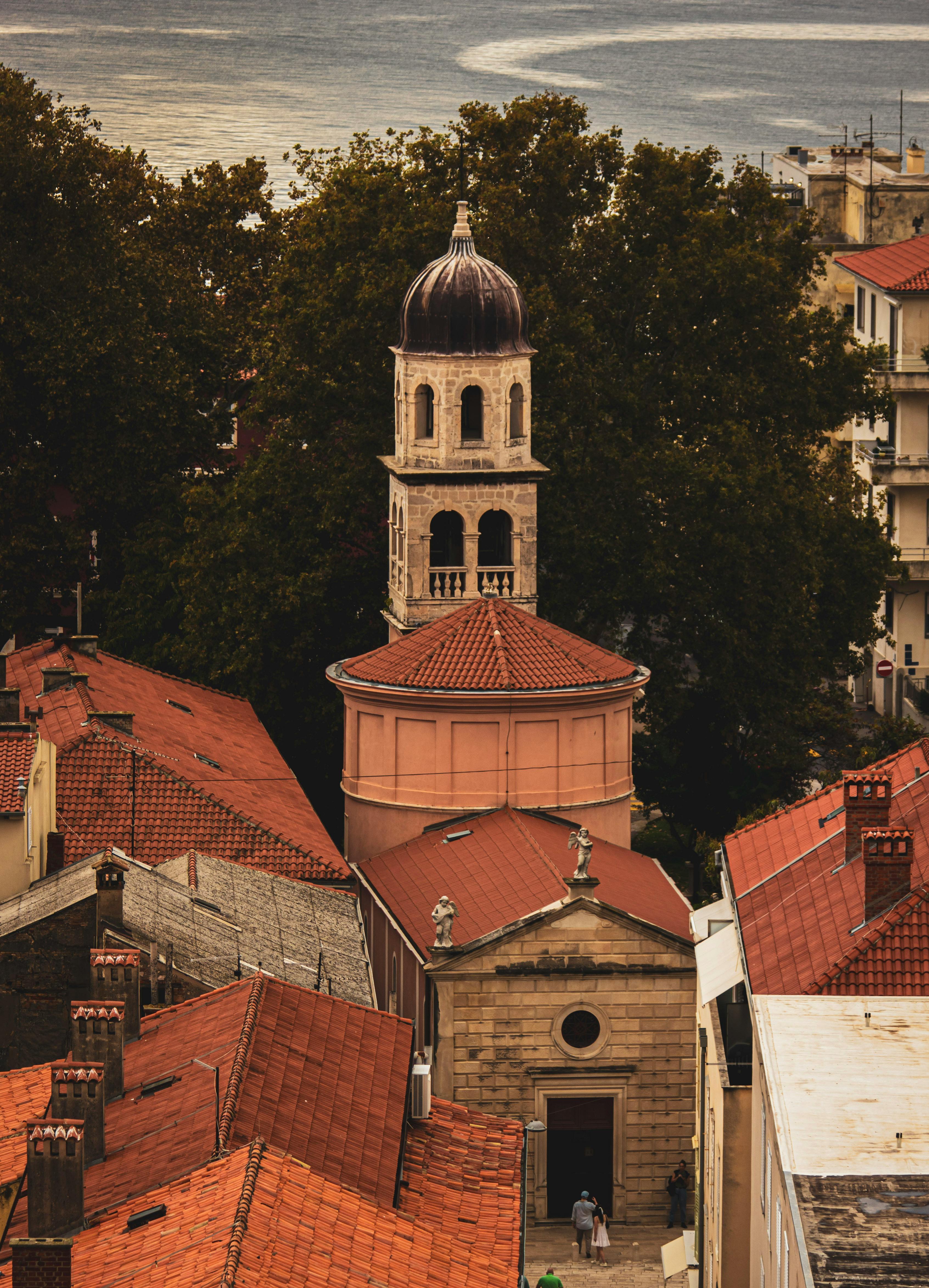 Aerial View of the Basilica of Our Lady of Lujan, Buenos Aires ...