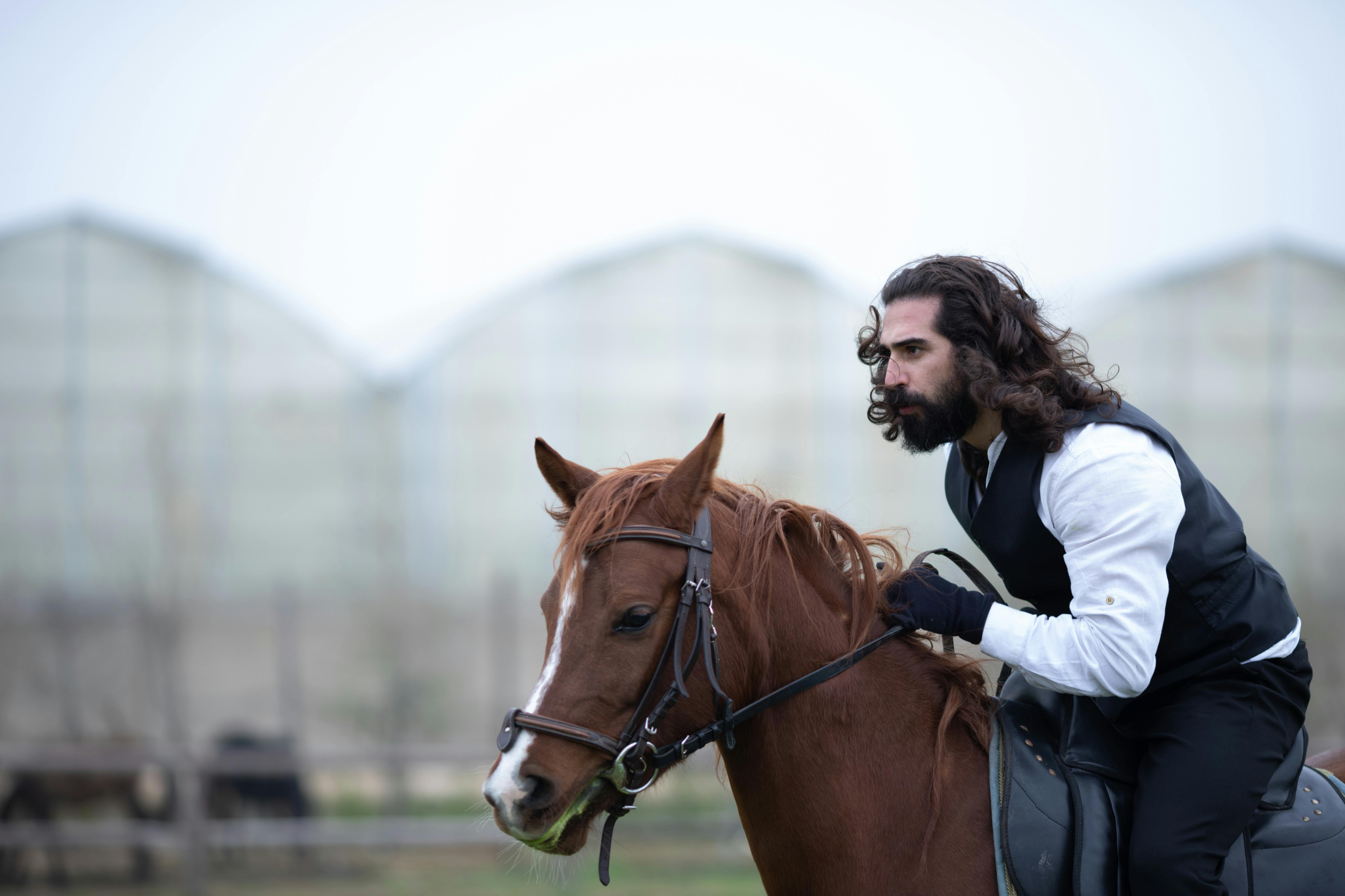 A Man Riding a Horse · Free Stock Photo