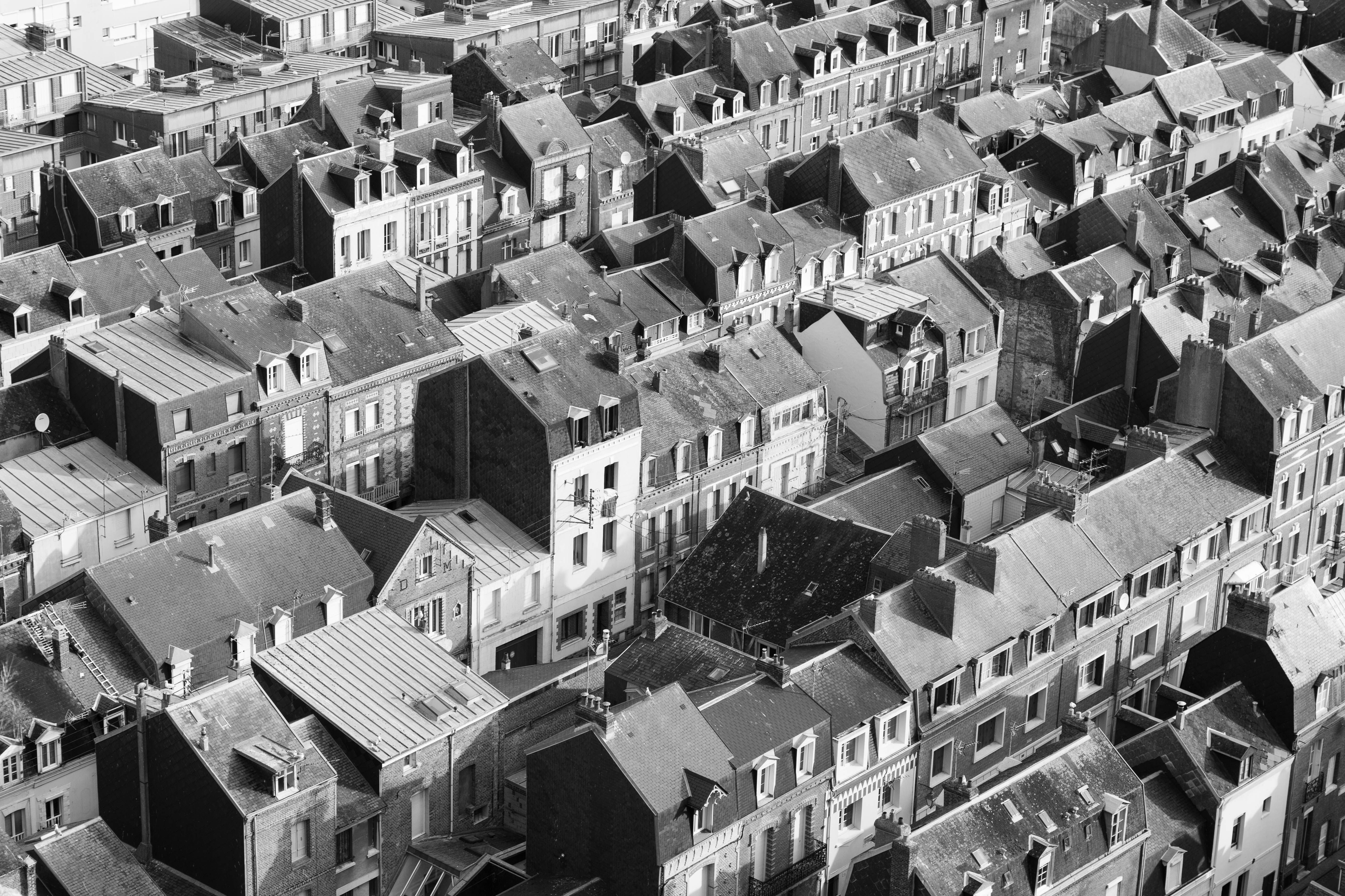 Rooftops of Workers Houses · Free Stock Photo