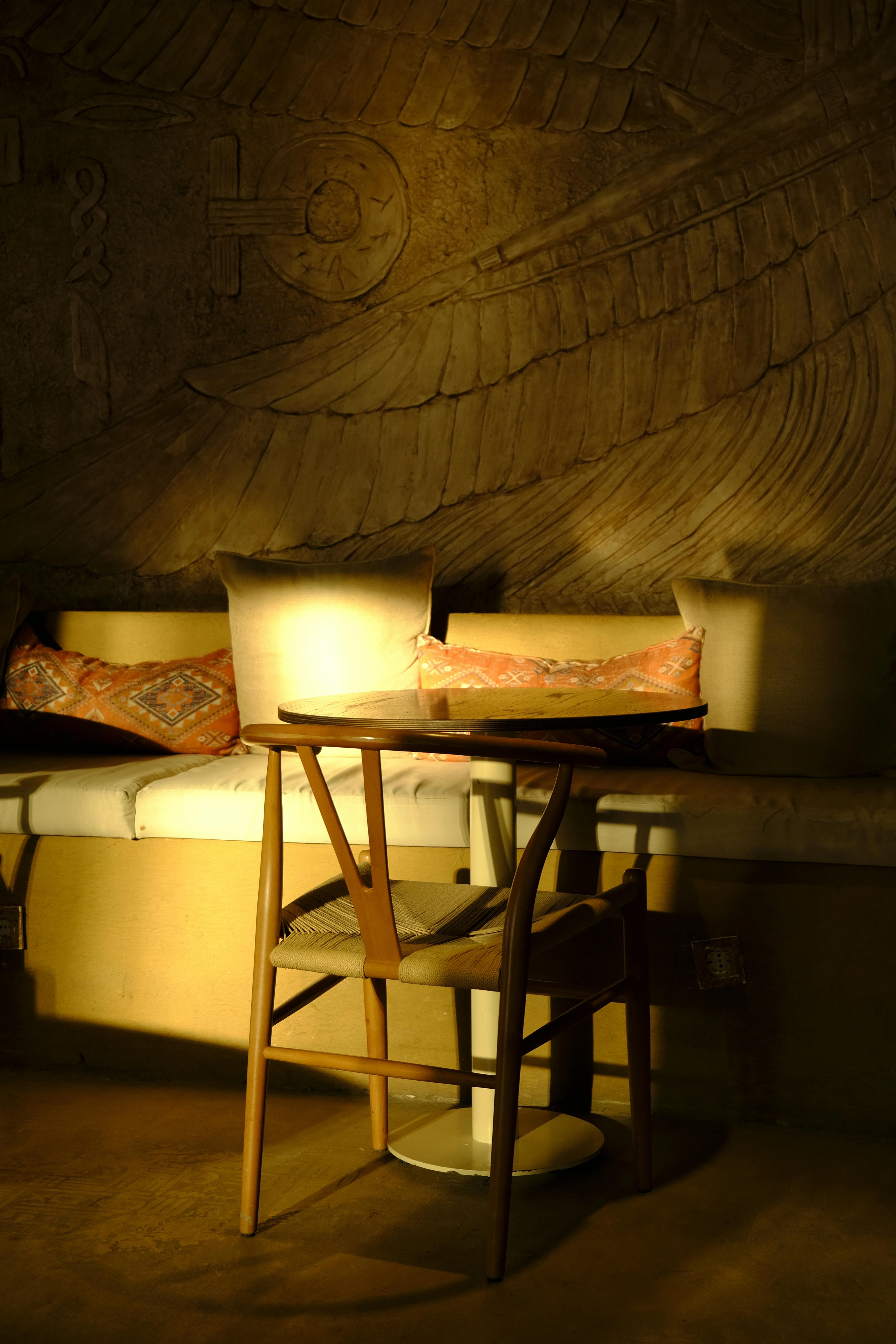 Red Suede Chair · Free Stock Photo