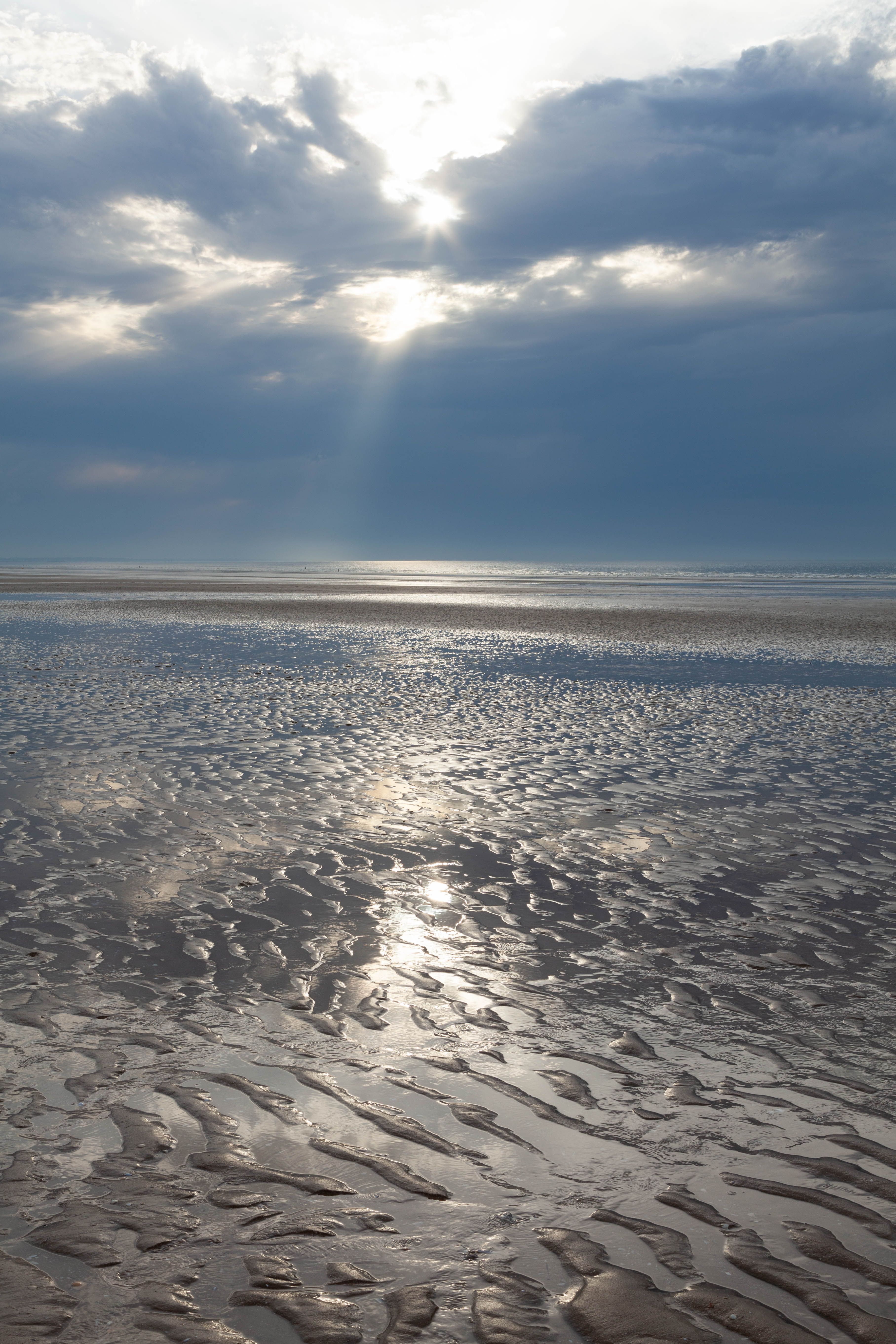 Beach Flooded by Sea · Free Stock Photo