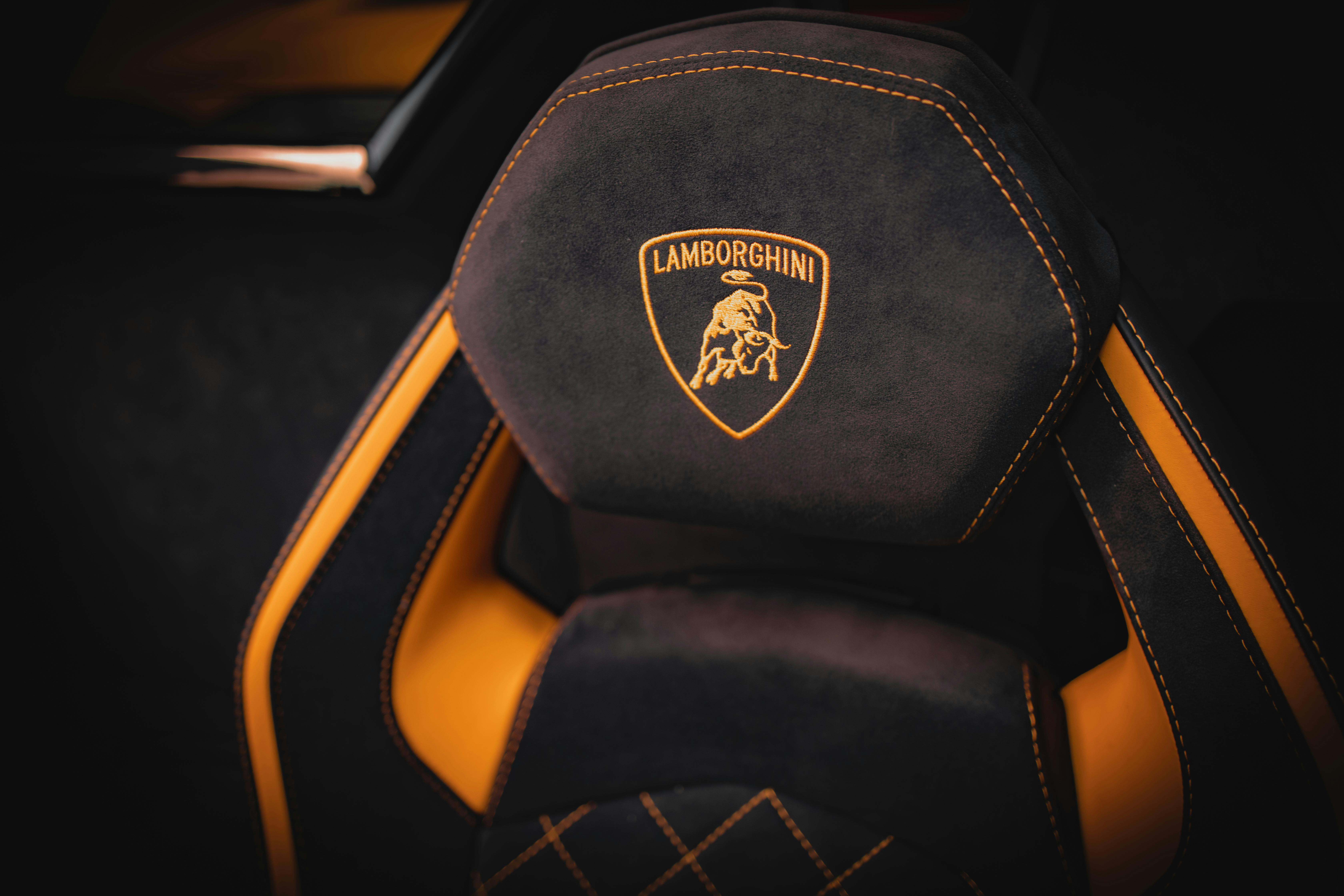 lamborghini seat · Free Stock Photo