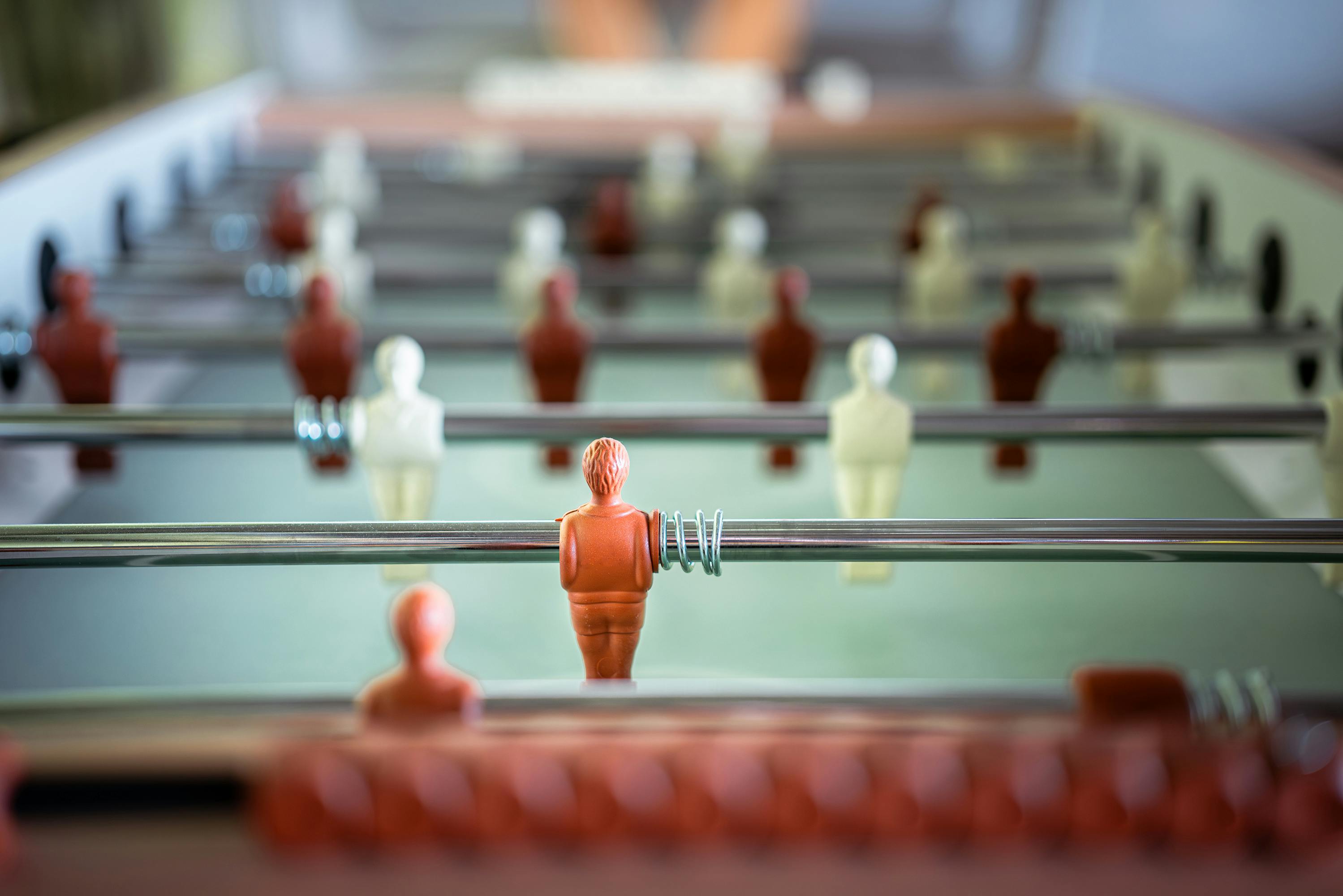 Close up of a Soccer Table · Free Stock Photo