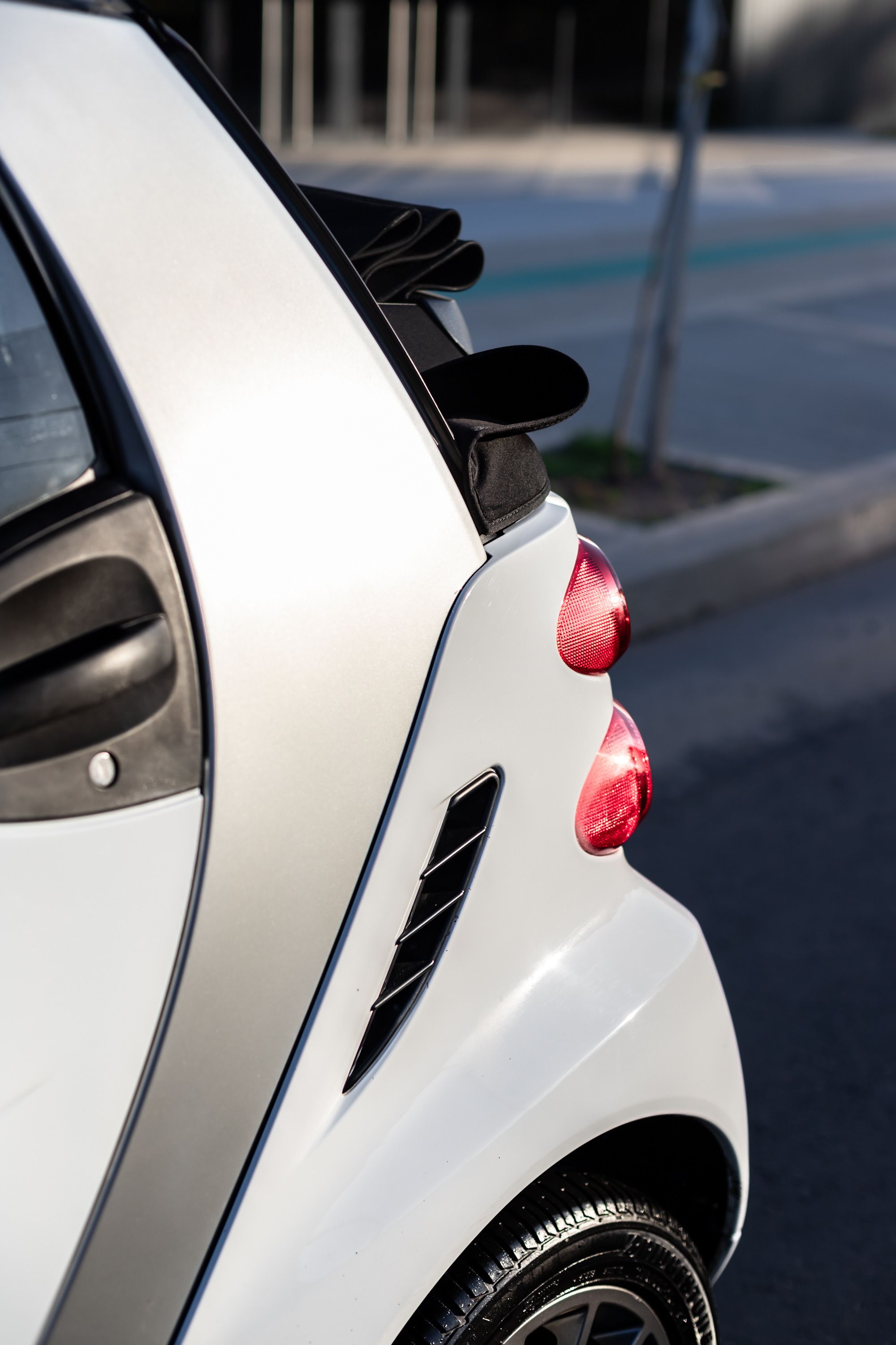 Backdoor of Small Hatchback Car · Free Stock Photo