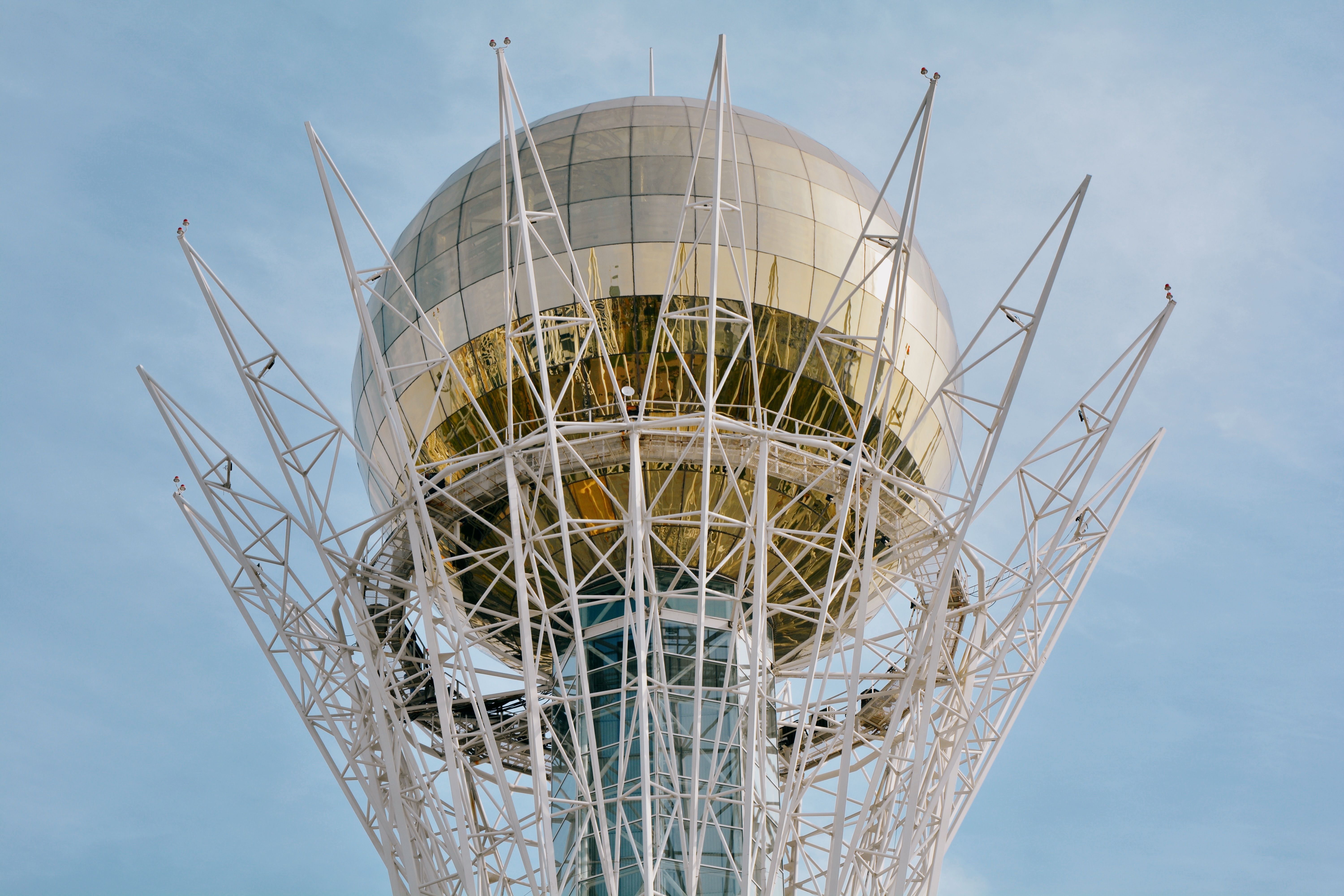 Baiterek over Park in Astana · Free Stock Photo