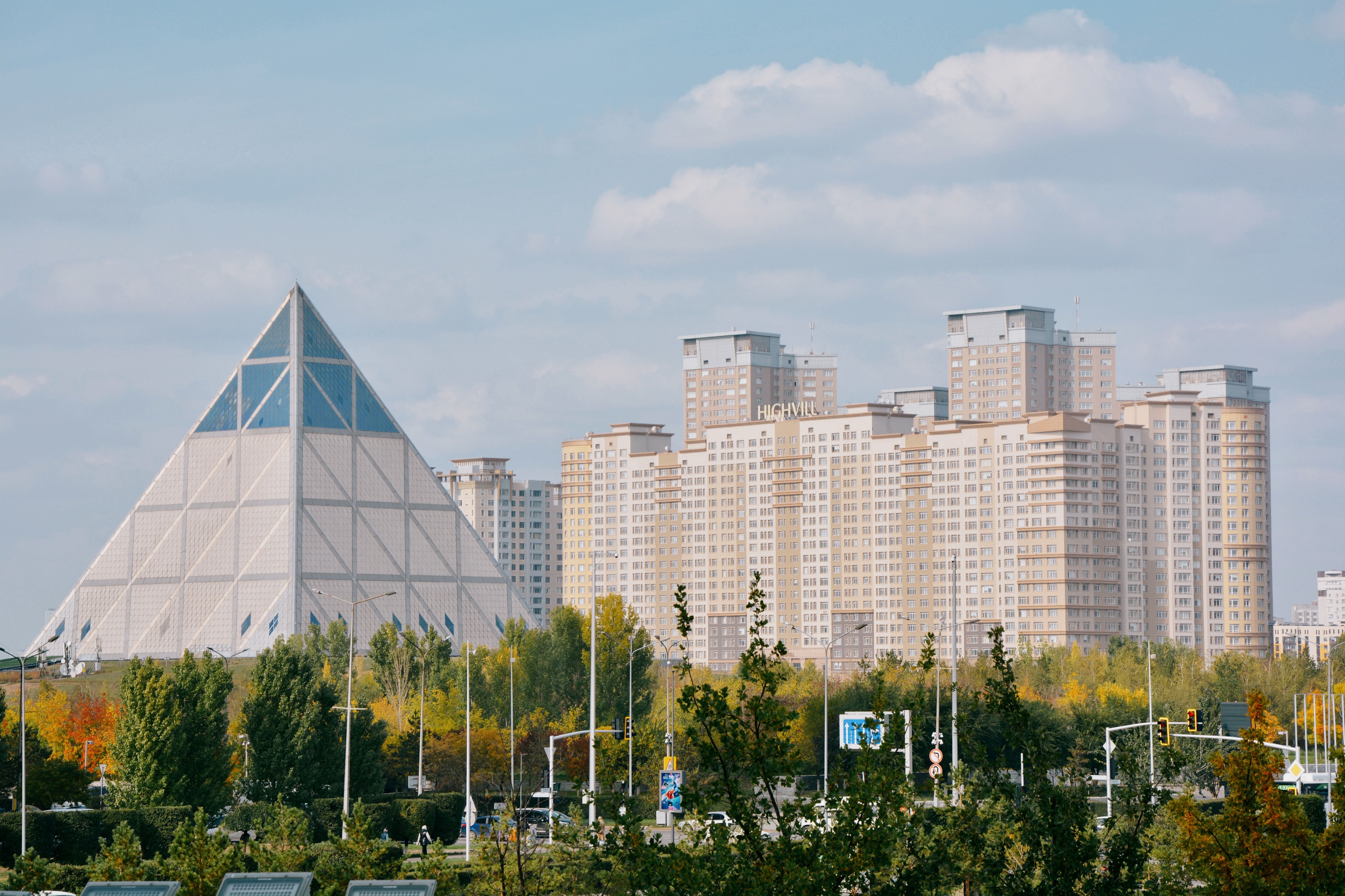 The Palace of Peace and Reconciliation in Astana, Kazakhstan · Free ...