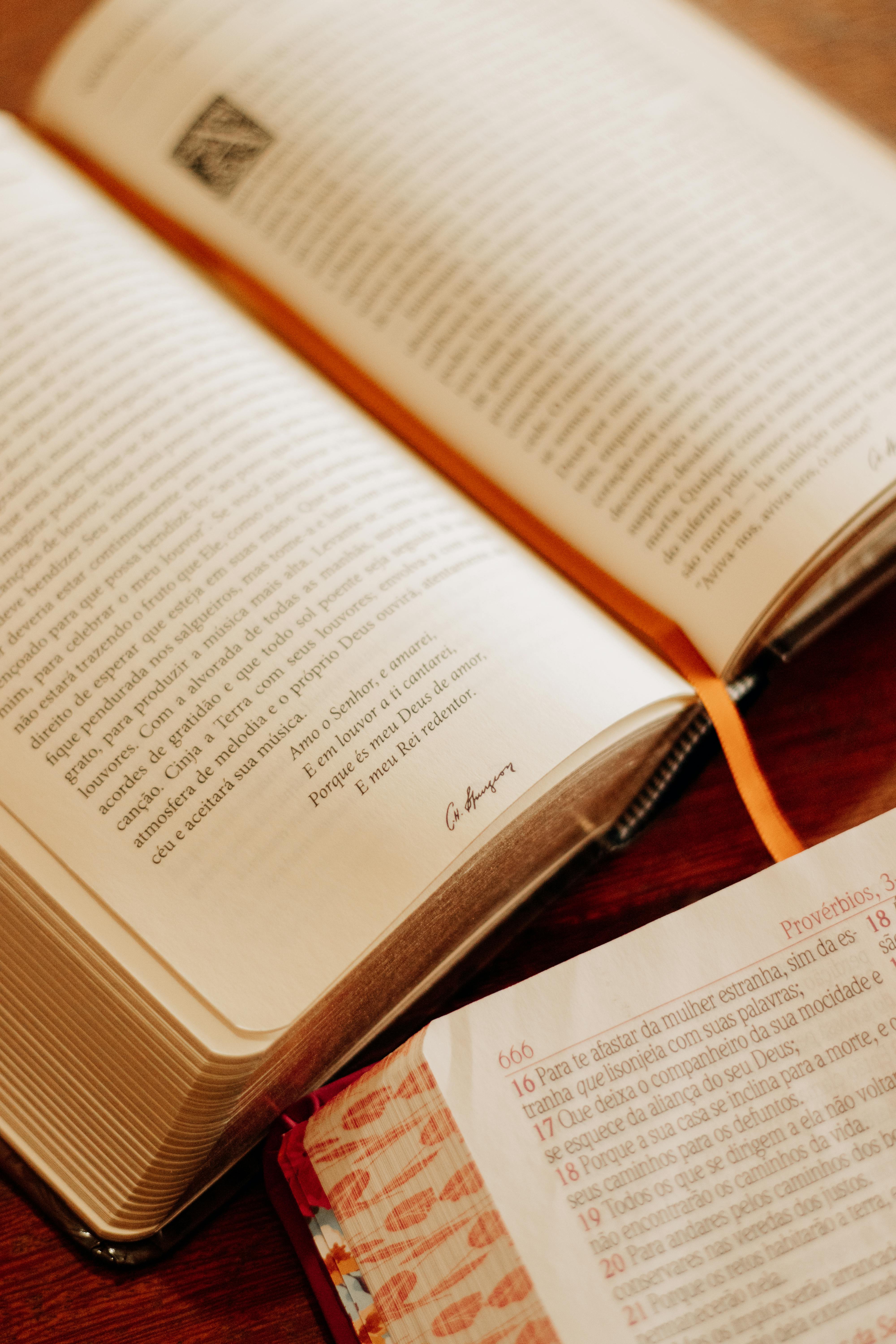 Open Religious Books · Free Stock Photo