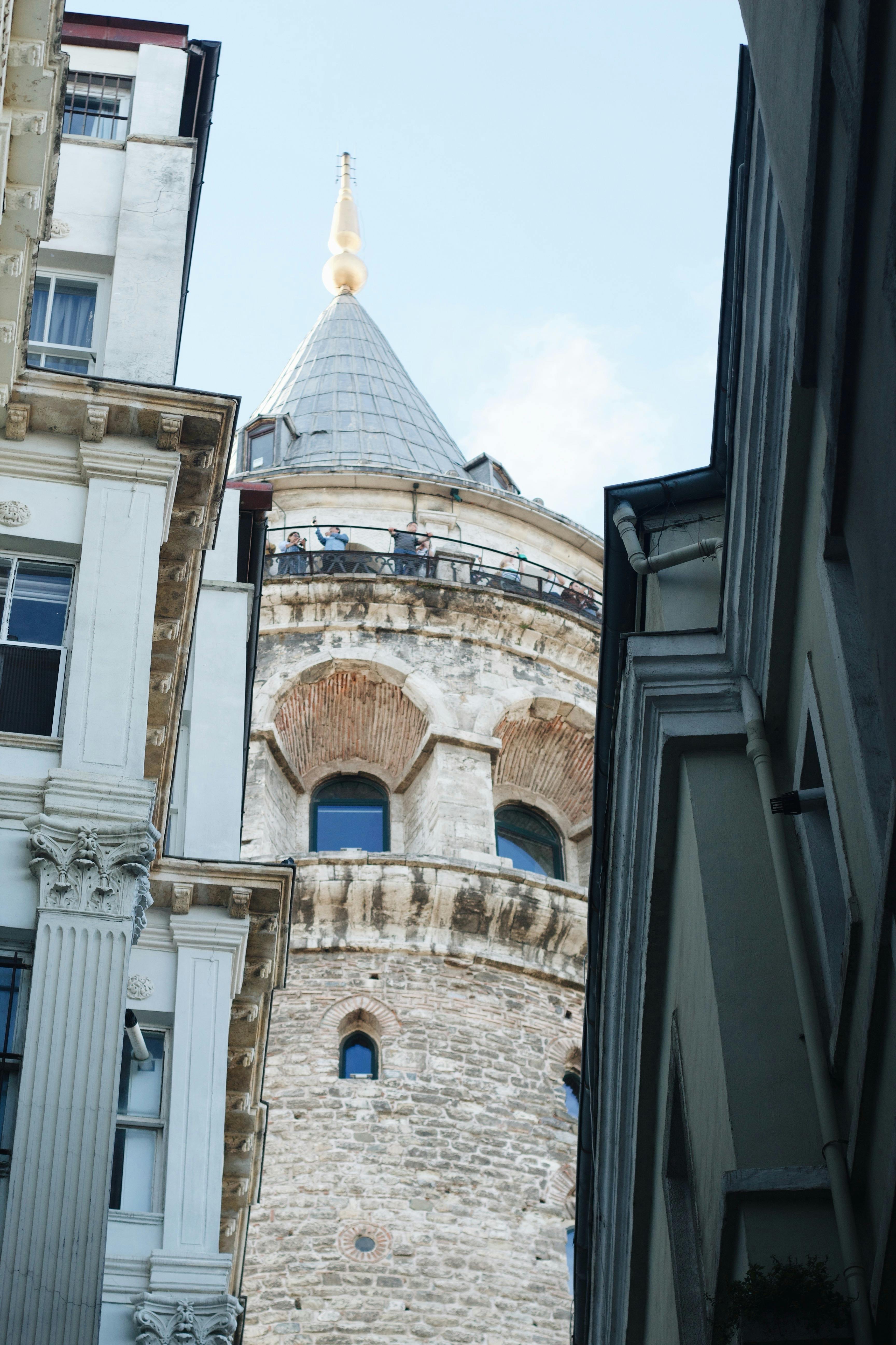 Wall of Galata Tower · Free Stock Photo