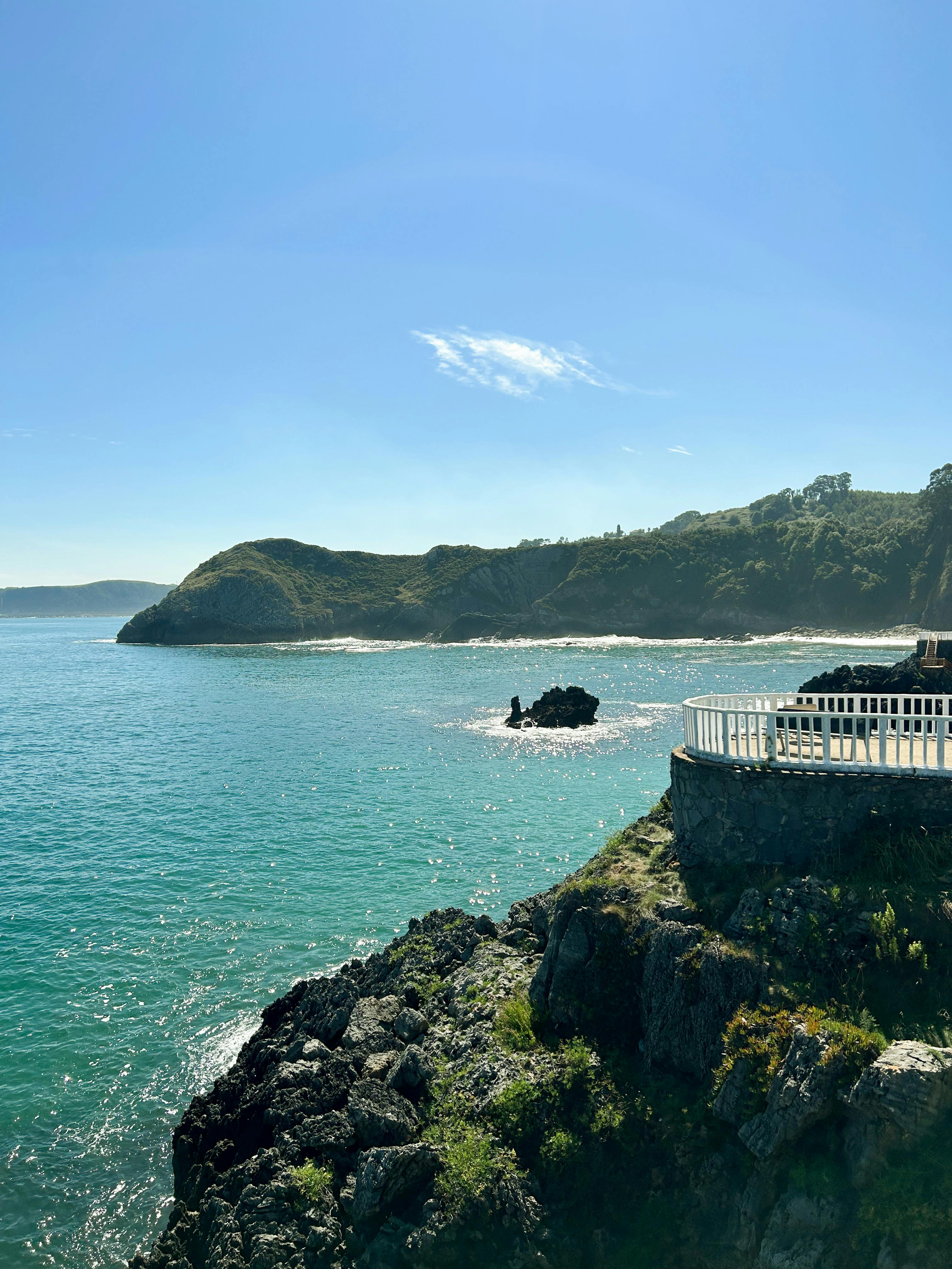 Sea Shore Cliff View · Free Stock Photo