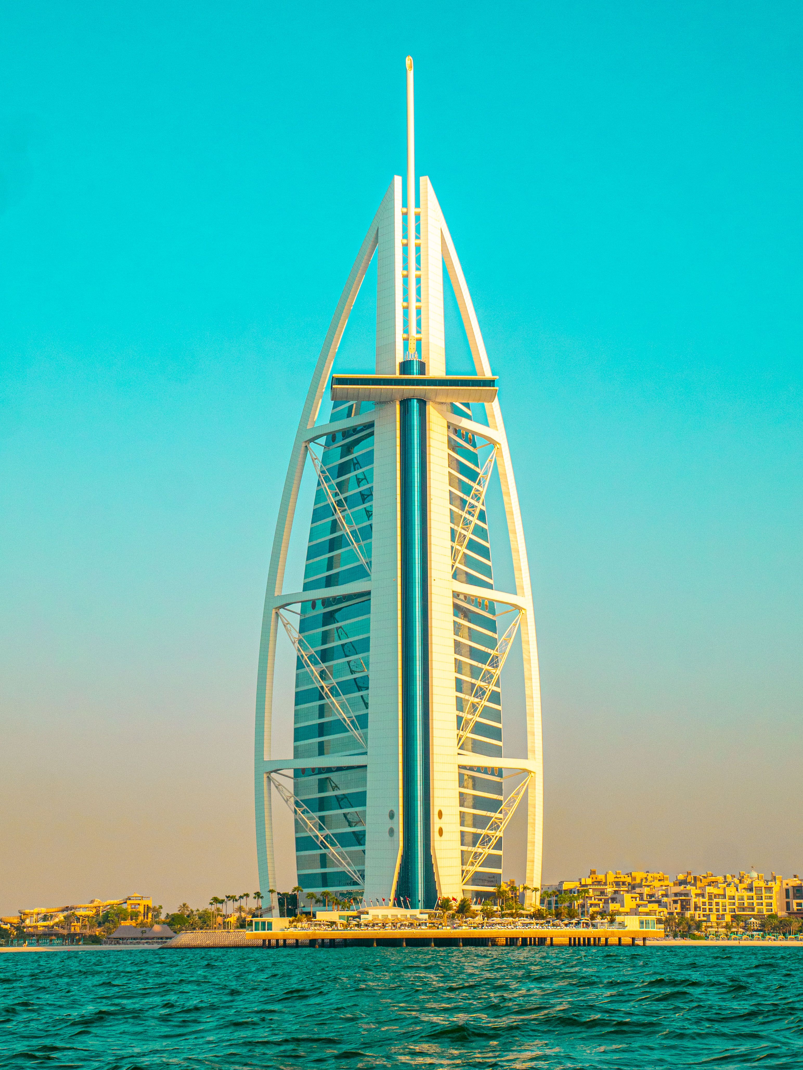 Burj Al Arab at Sunrise in Dubai, UAE · Free Stock Photo