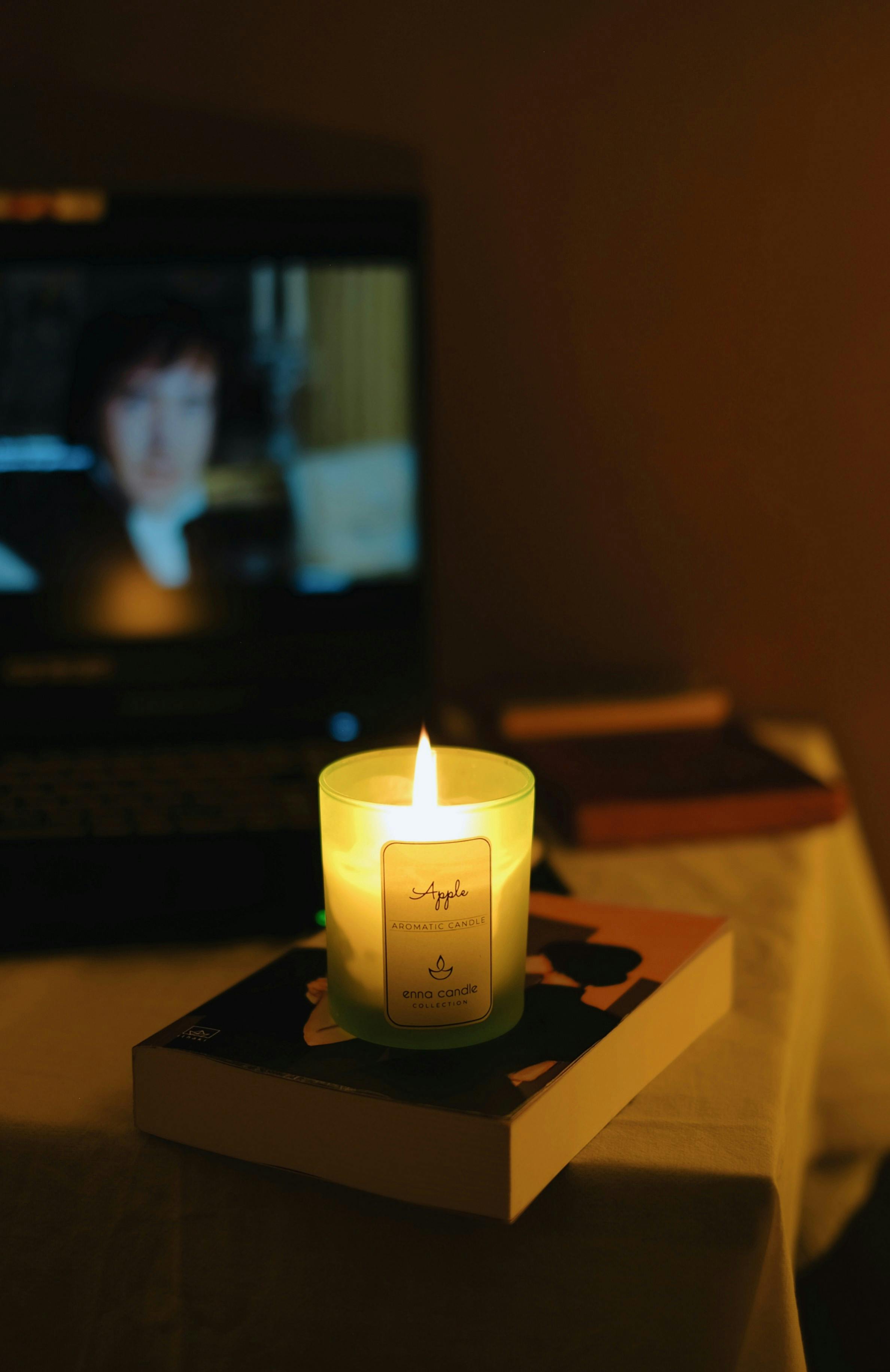 Orange Candle · Free Stock Photo