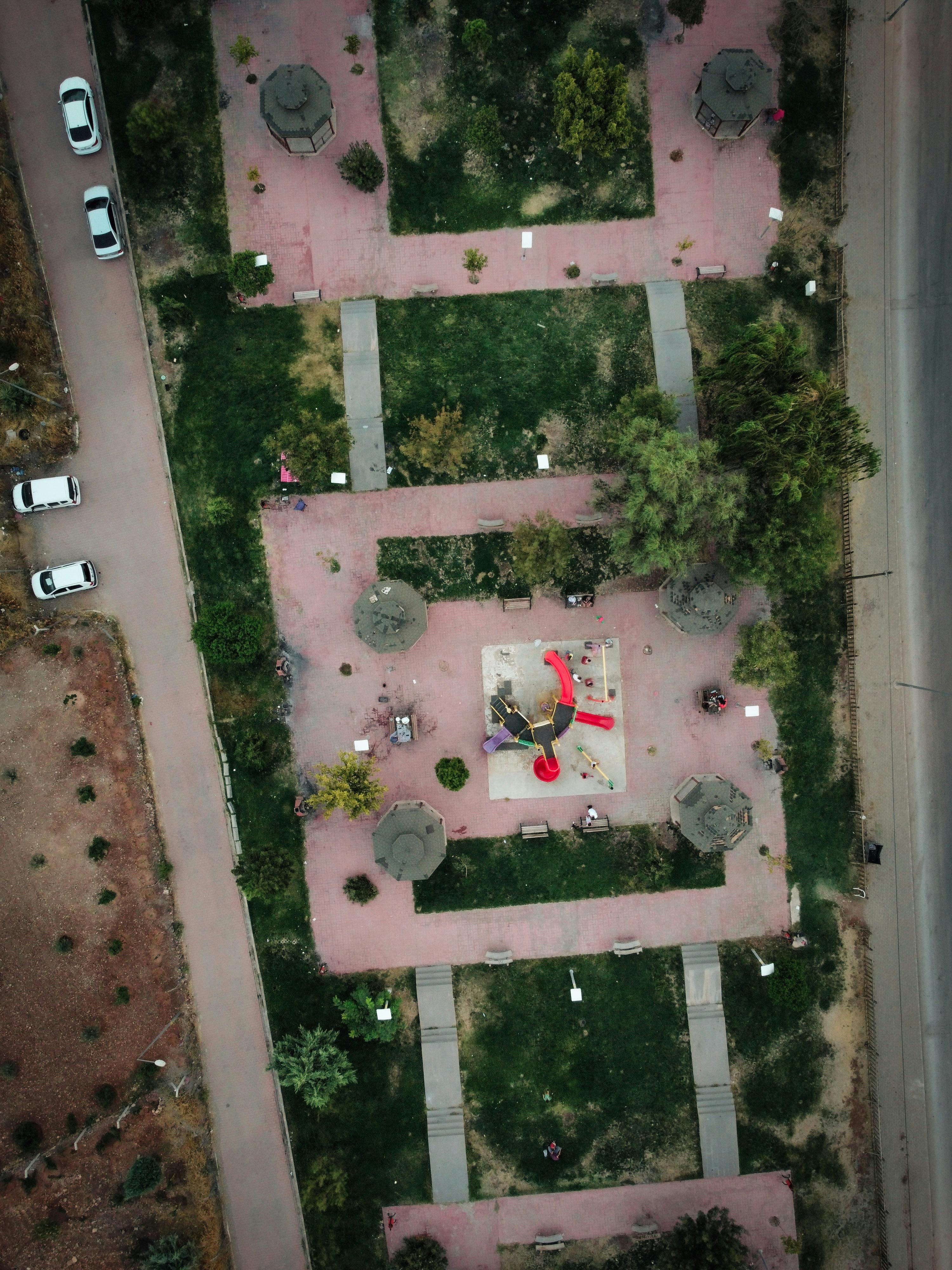 Birds Eye View of Park · Free Stock Photo