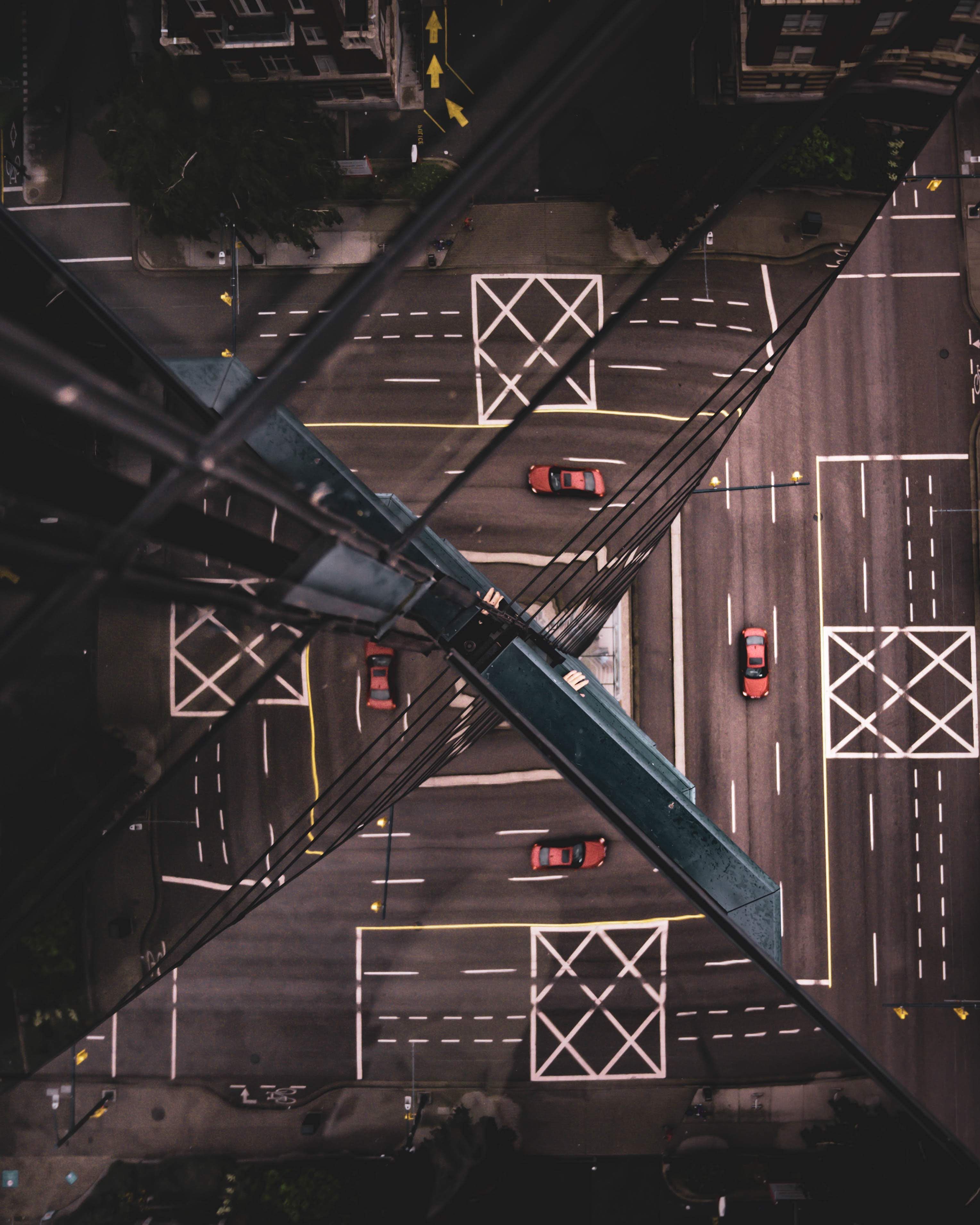 A view of the city from above · Free Stock Photo