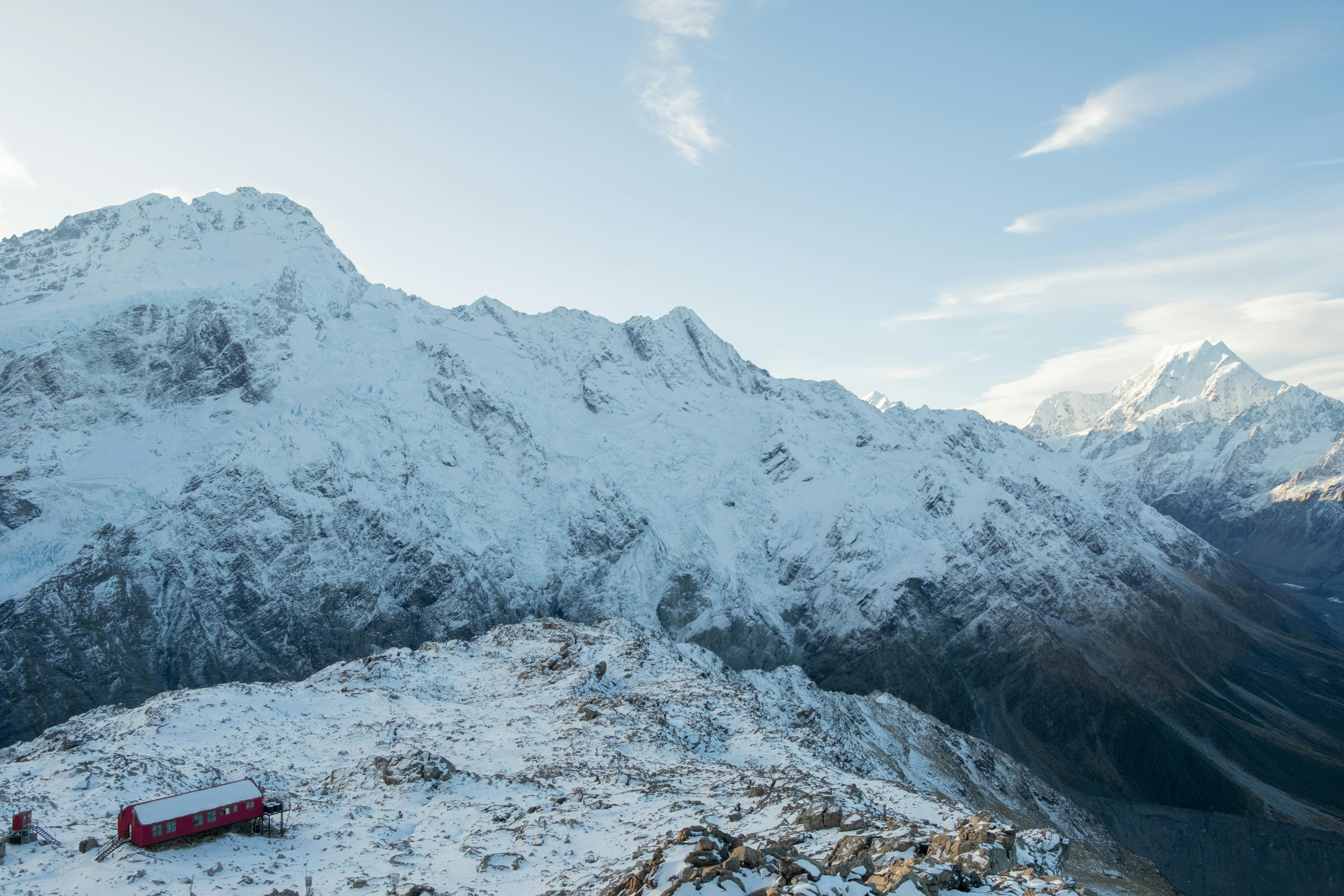 Snow-coated Rocky Mountains · Free Stock Photo