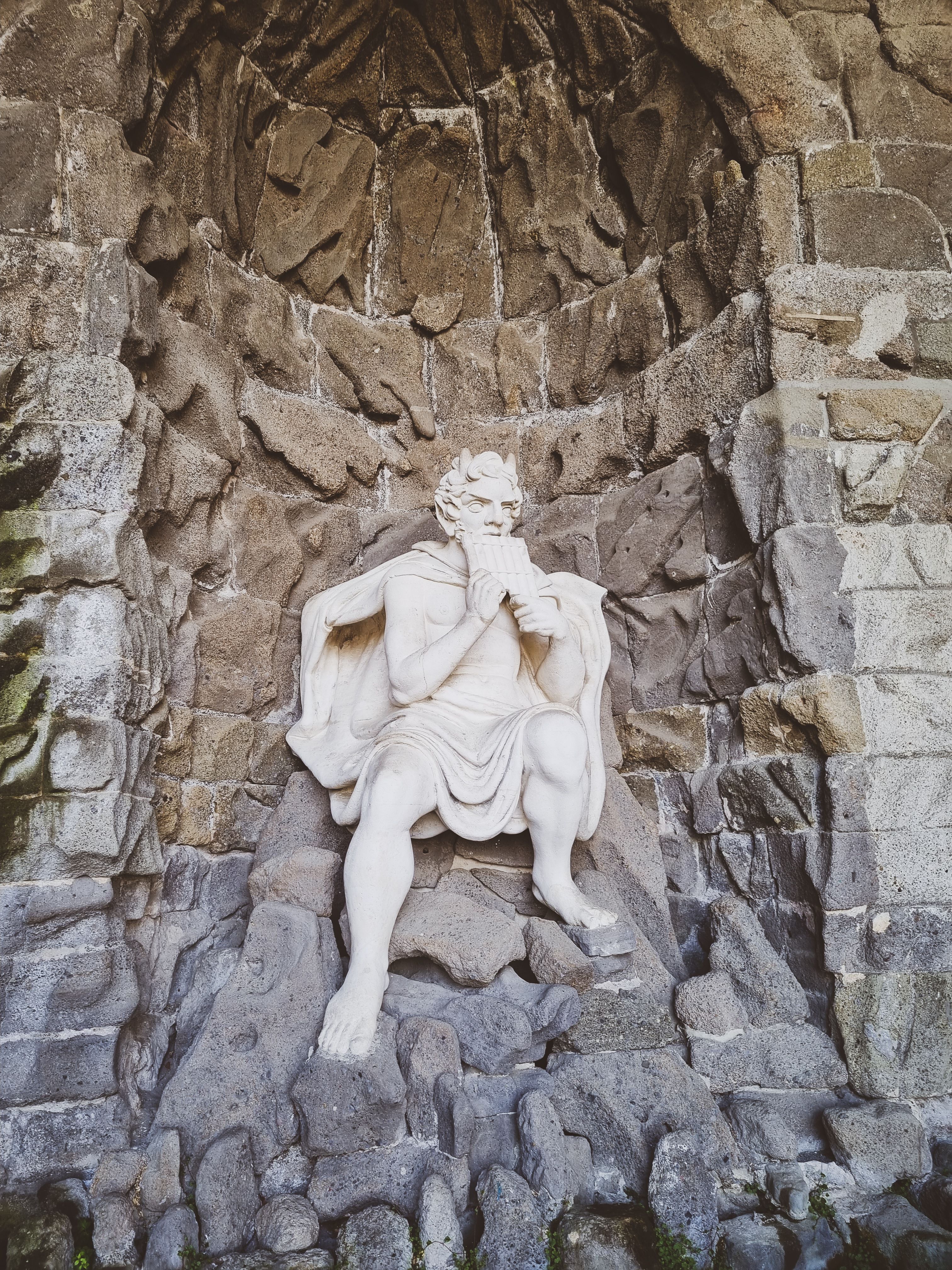 Ancient Greek God Pan Figure in Bergpark Wilhelmshohe in Kassel · Free ...