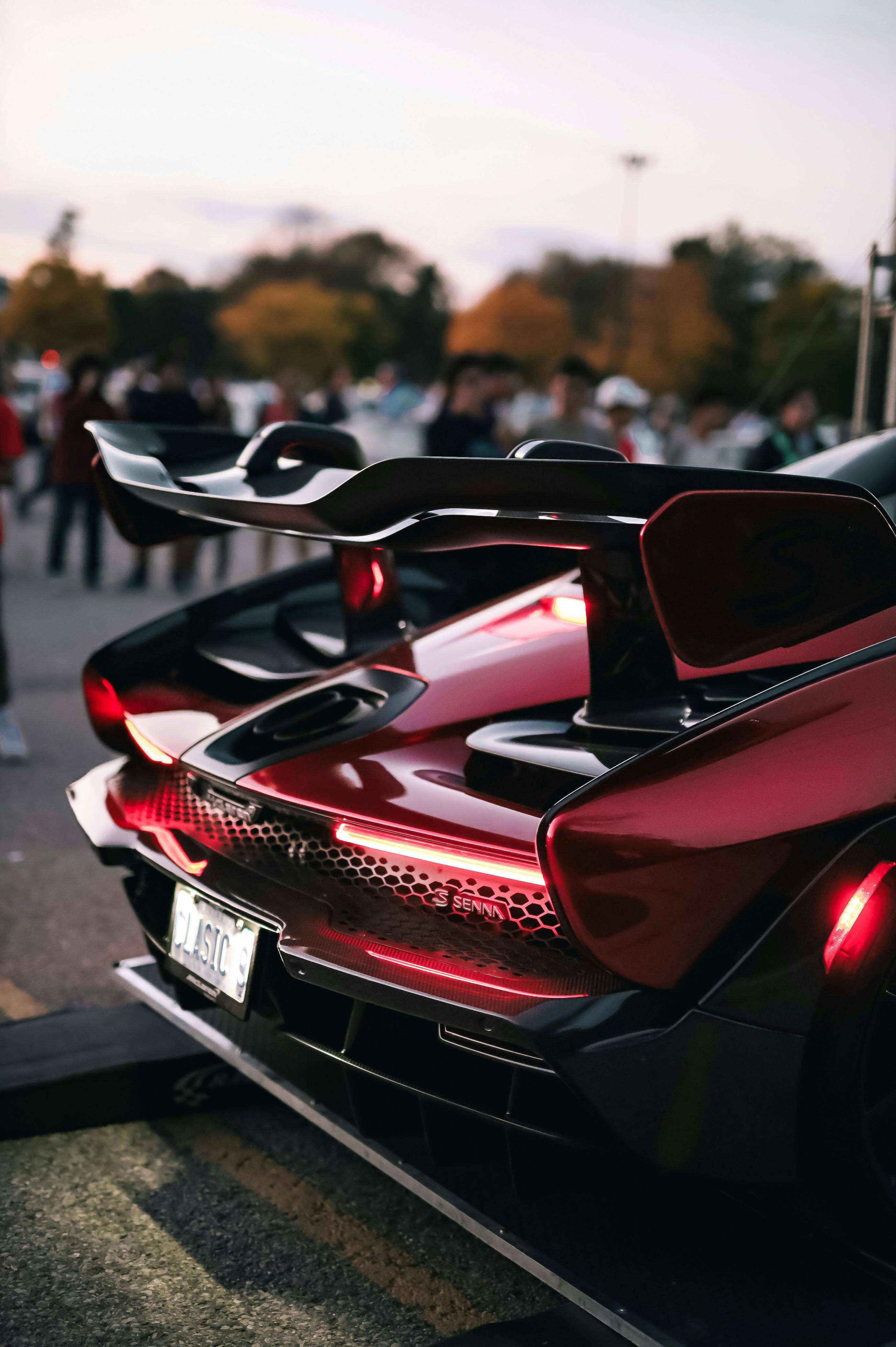 Red Vehicle on the Road · Free Stock Photo