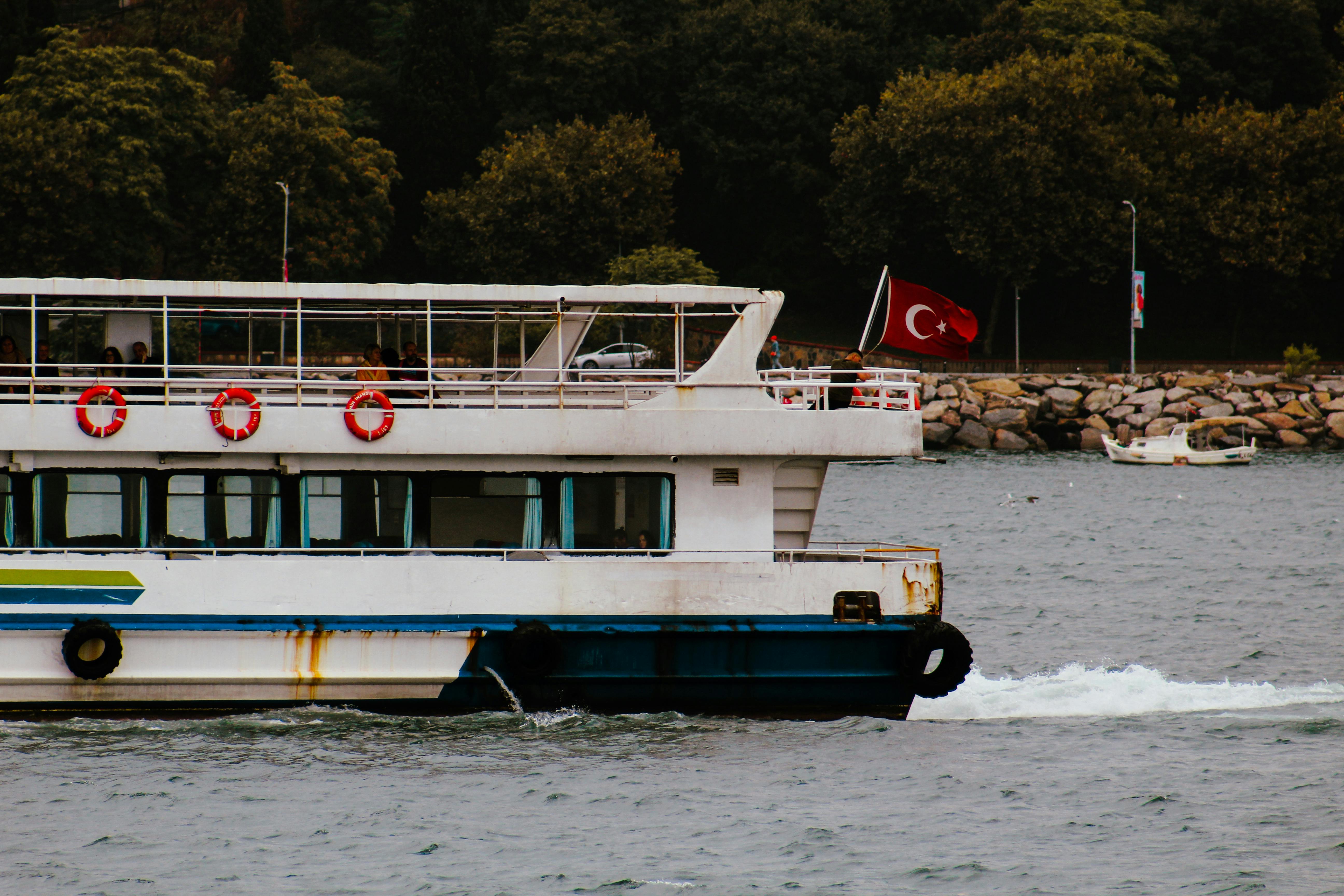 Ferry on River · Free Stock Photo
